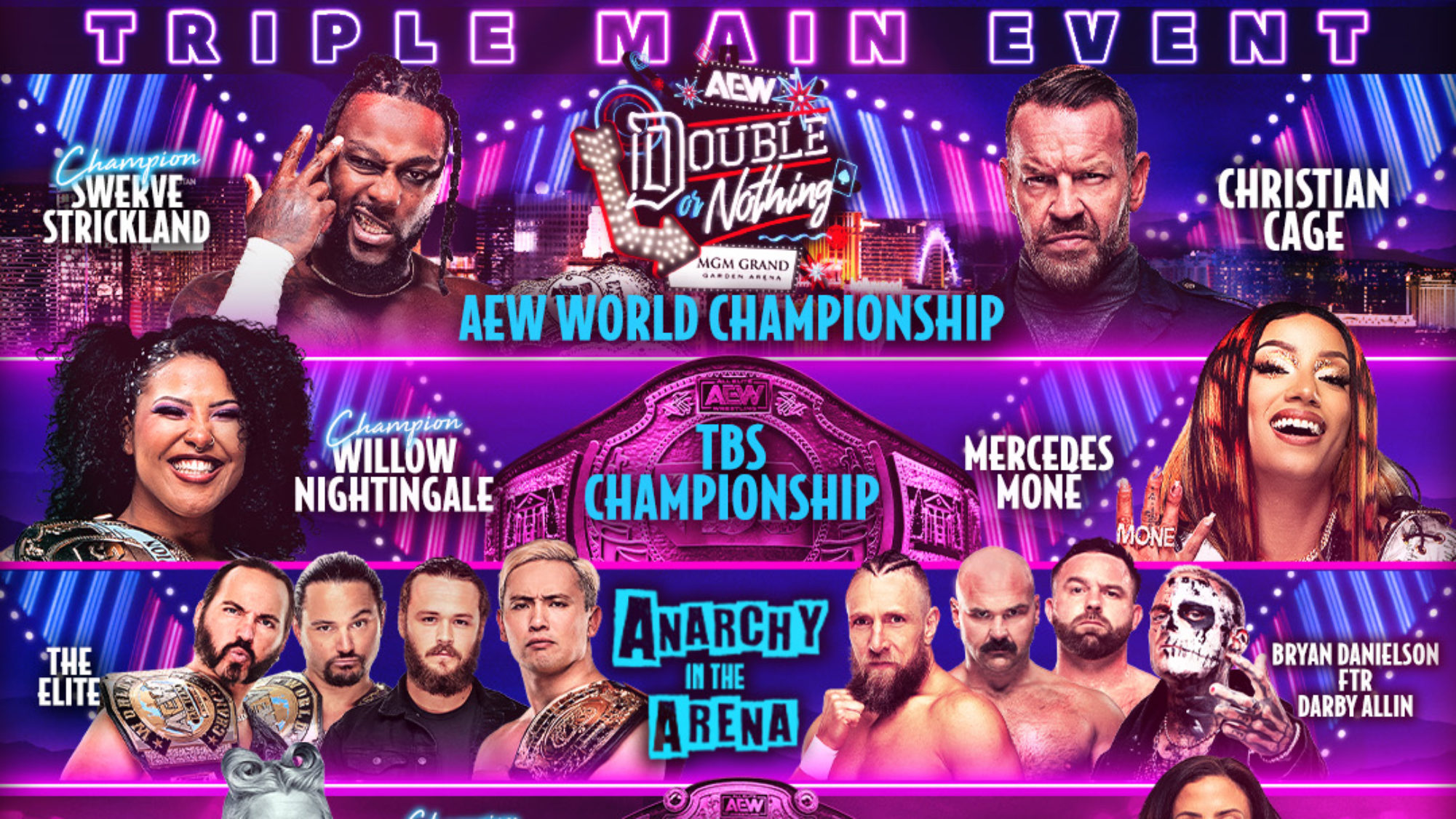 AEW Double or Nothing: Unbiased Preview, Start Time, How to Not Watch