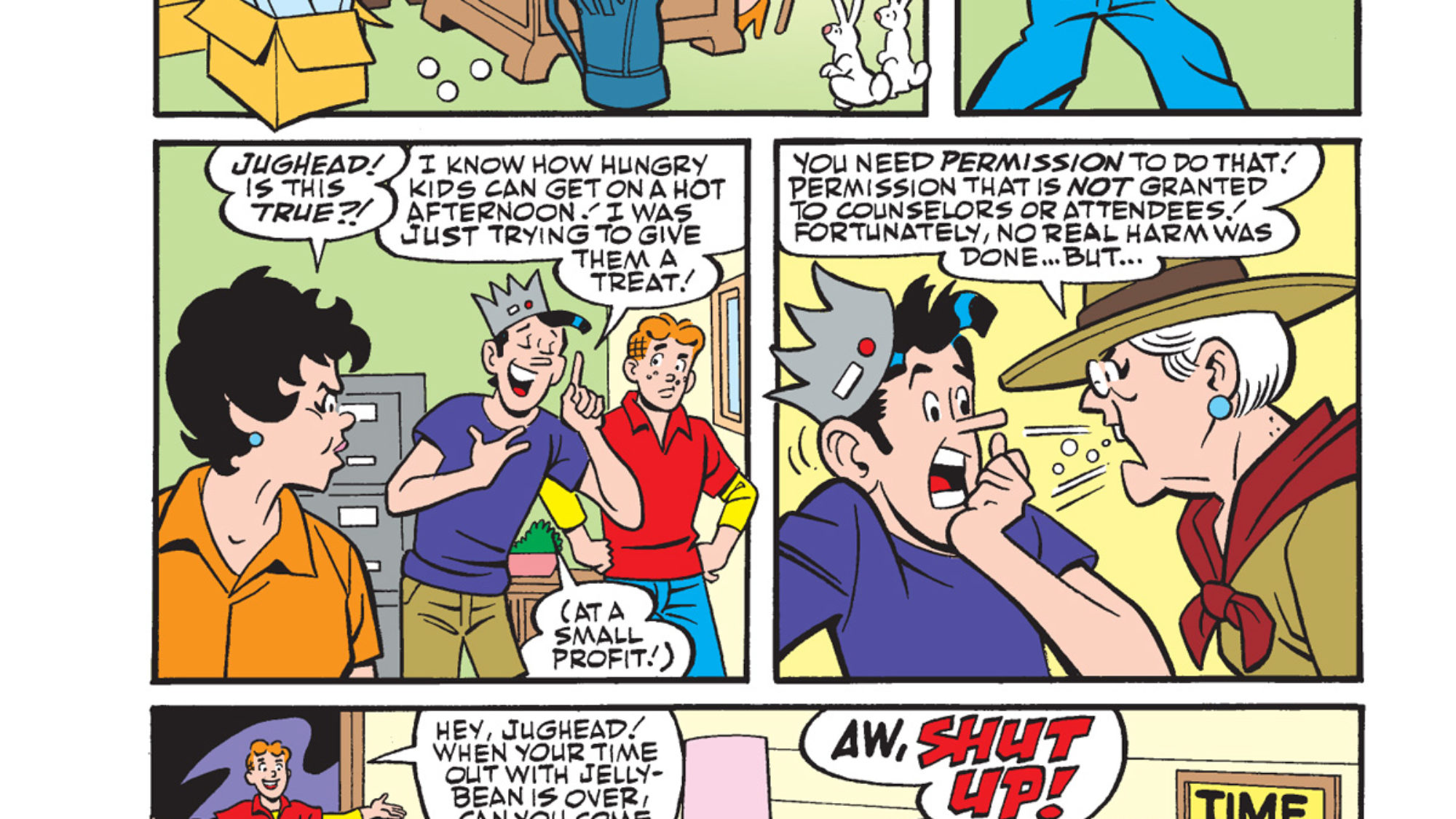 Archie Milestones #24: Jughead Summer Splash Preview: Summer Snacking