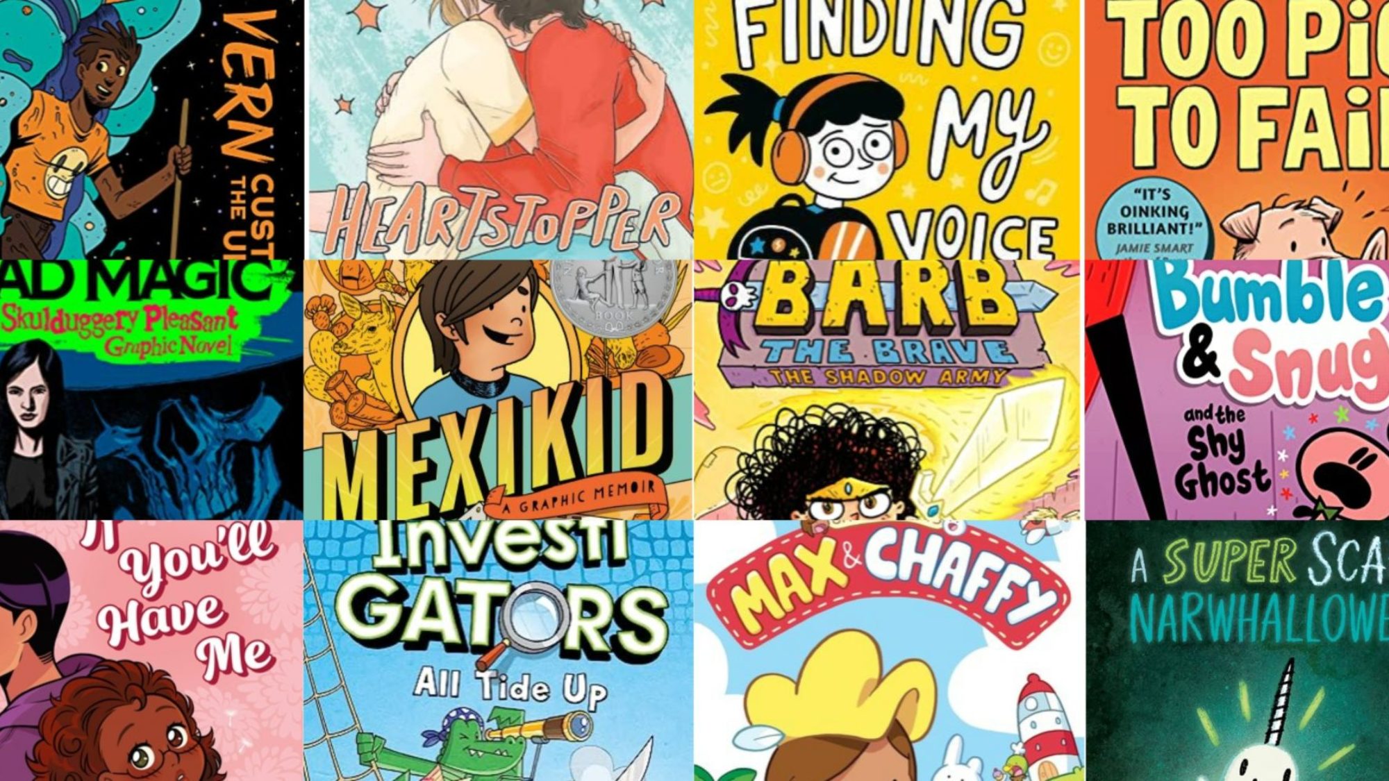Shortlist For Scholastic Graphic Novel Prize Announced