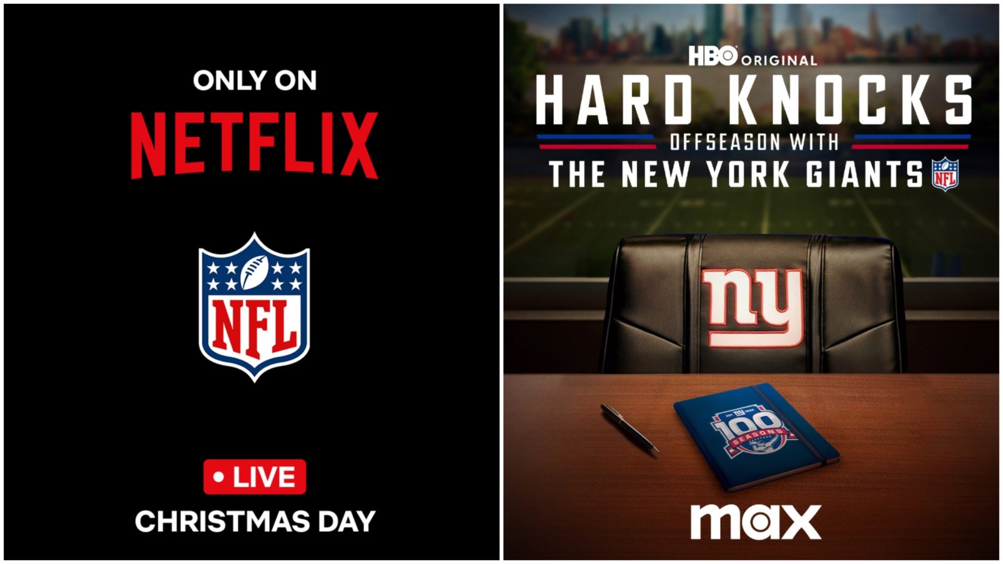 NFL Notes: Netflix Airing Christmas Day Games; Giants Hit Hard Knocks