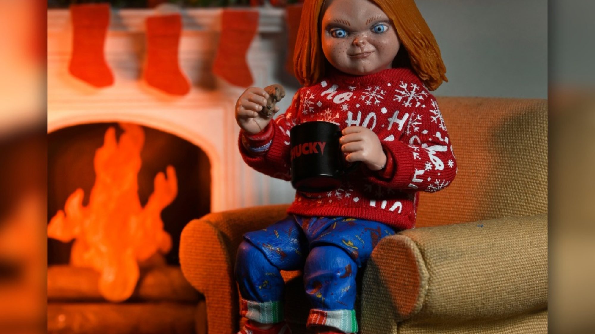 NECA Slays with New Holiday Edition Chucky (TV Series) Figure