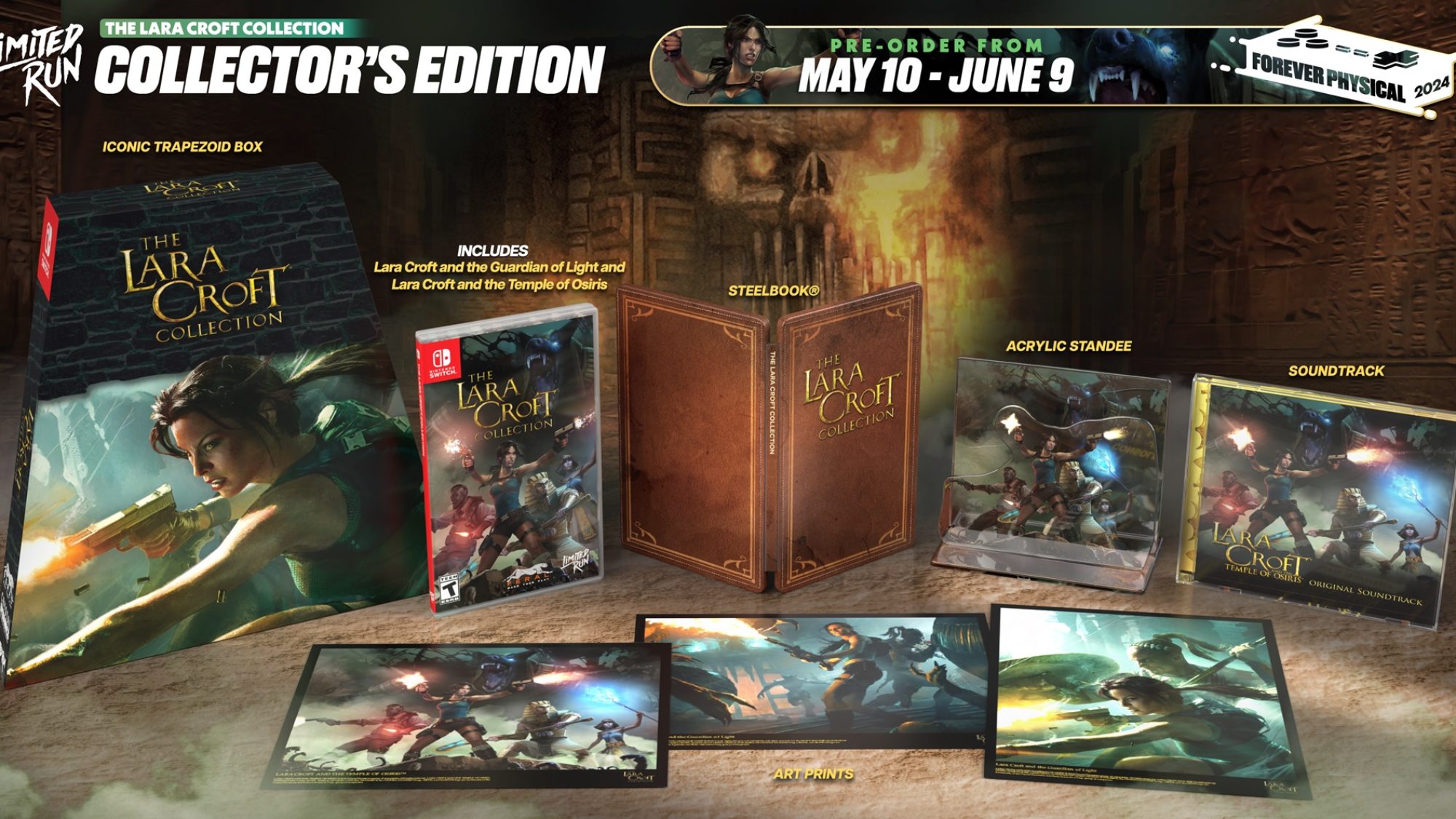 The Lara Croft Collection Reveals Limited Physical Editions