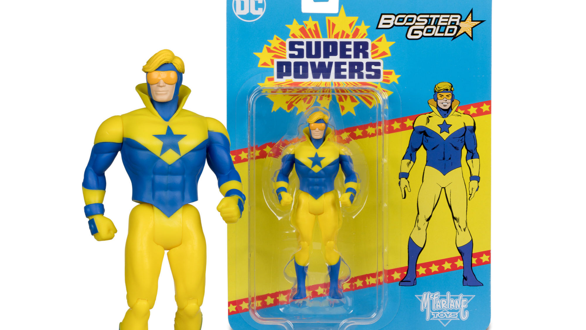 Booster Gold Saves the Day with McFarlane’s DC Comics Super Powers
