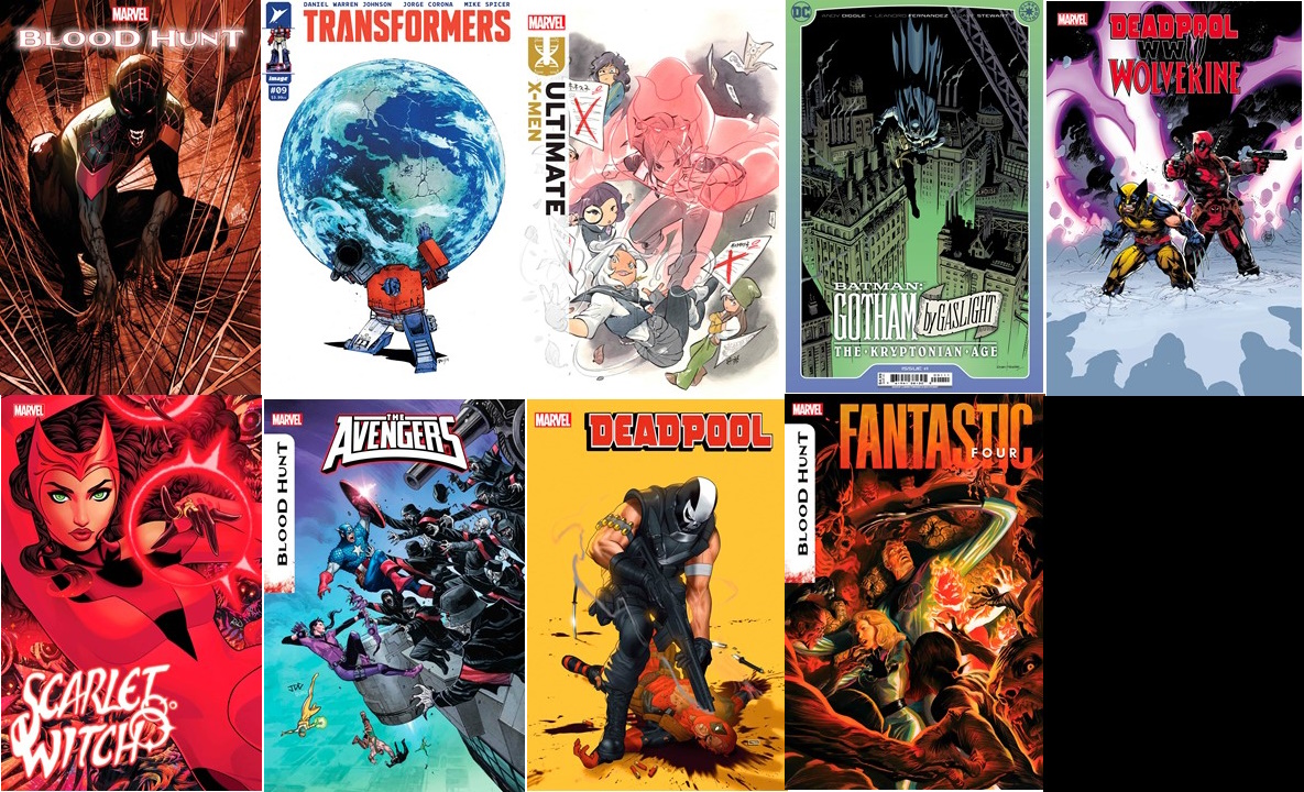 Blood Hunt Beats Transformers in the Bleeding Cool Bestseller List