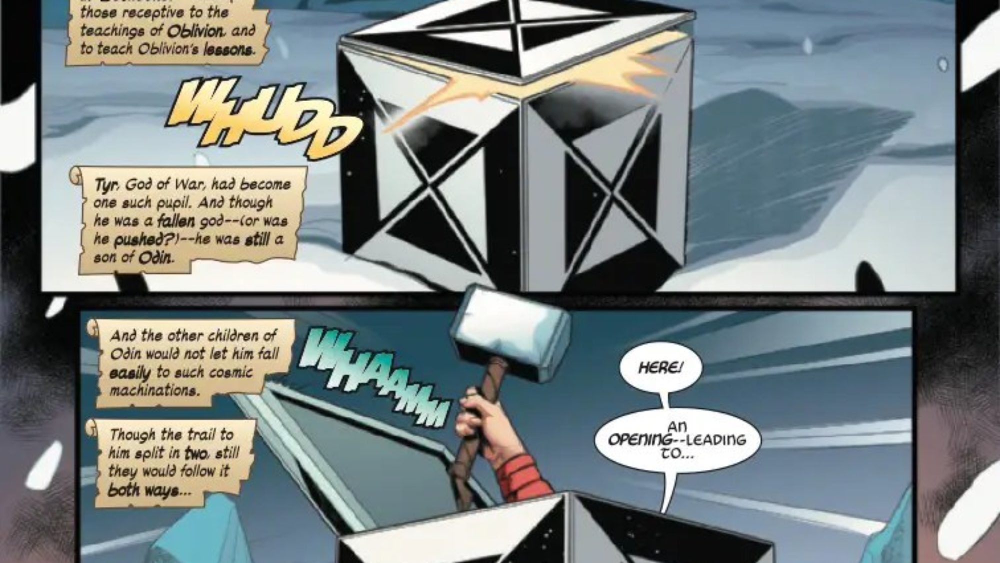 Immortal Thor #12 Preview: Daddy Issues, Rune Edition