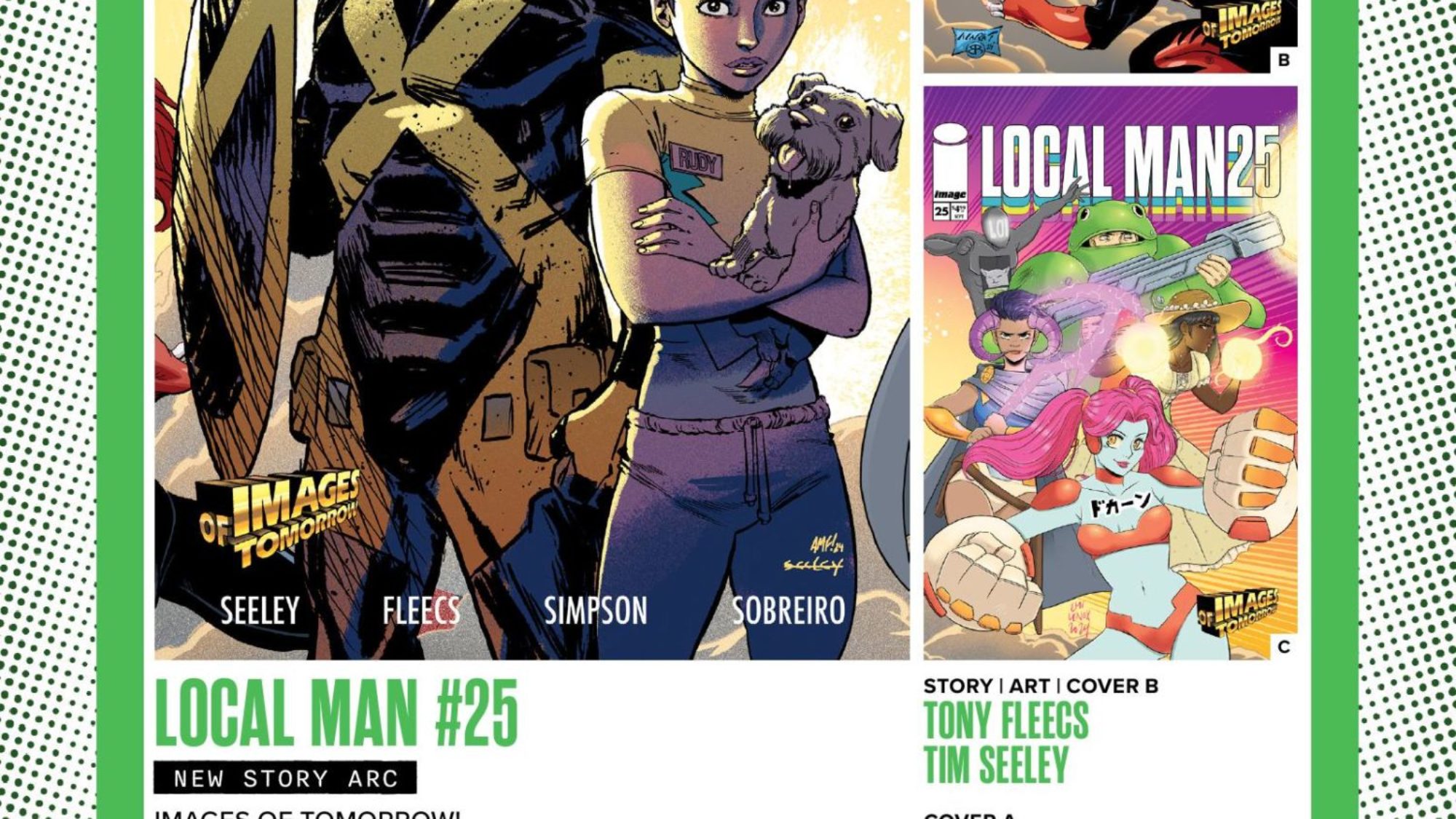 Local Man Jumps Forward To Issue 25 For "Images Of Tomorrow"