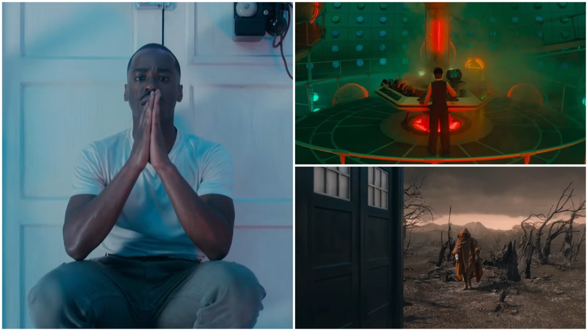 Doctor Who: New "Empire of Death" Previews: So Who's In The TARDIS?