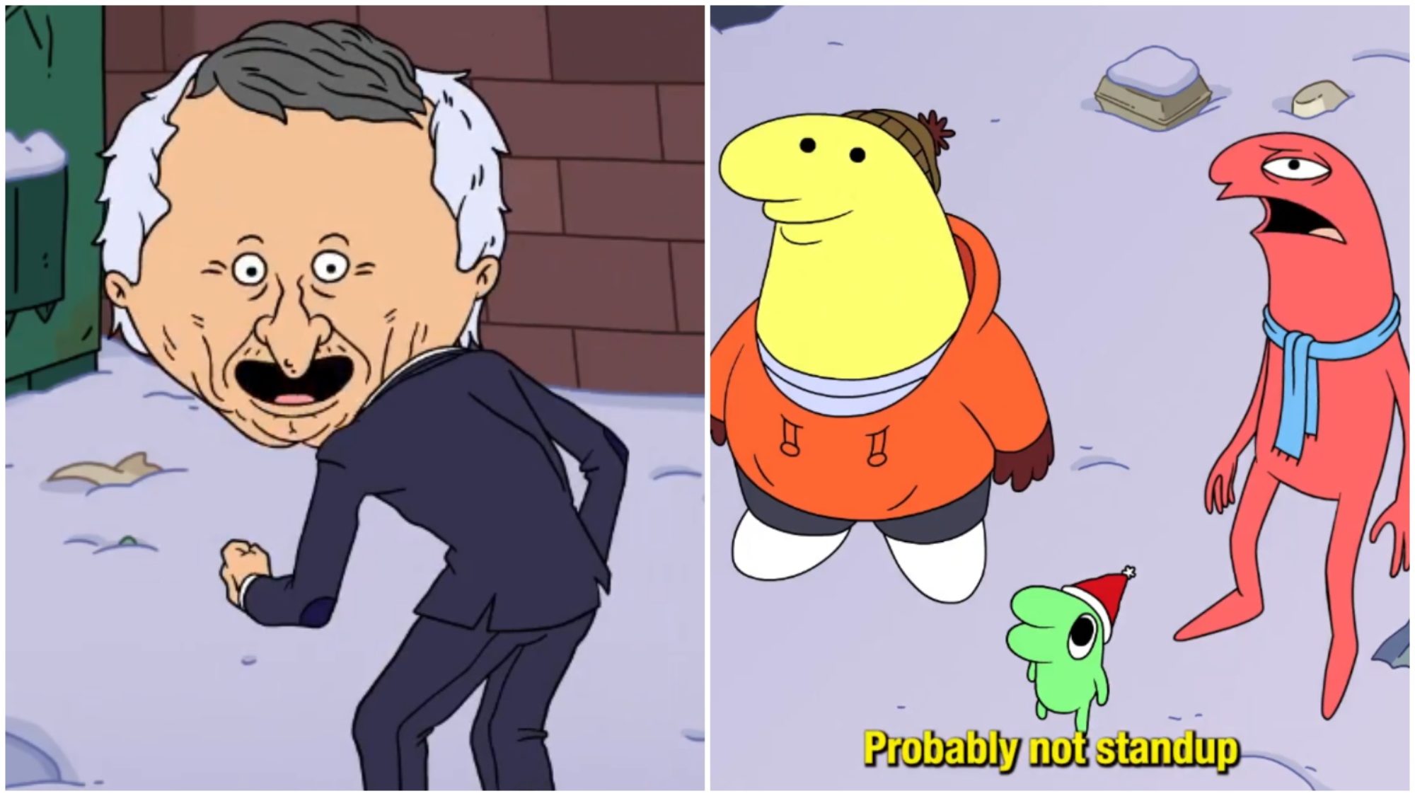 Smiling Friends S02E08 Preview Clip: But Is The Boss "Standup" Funny?