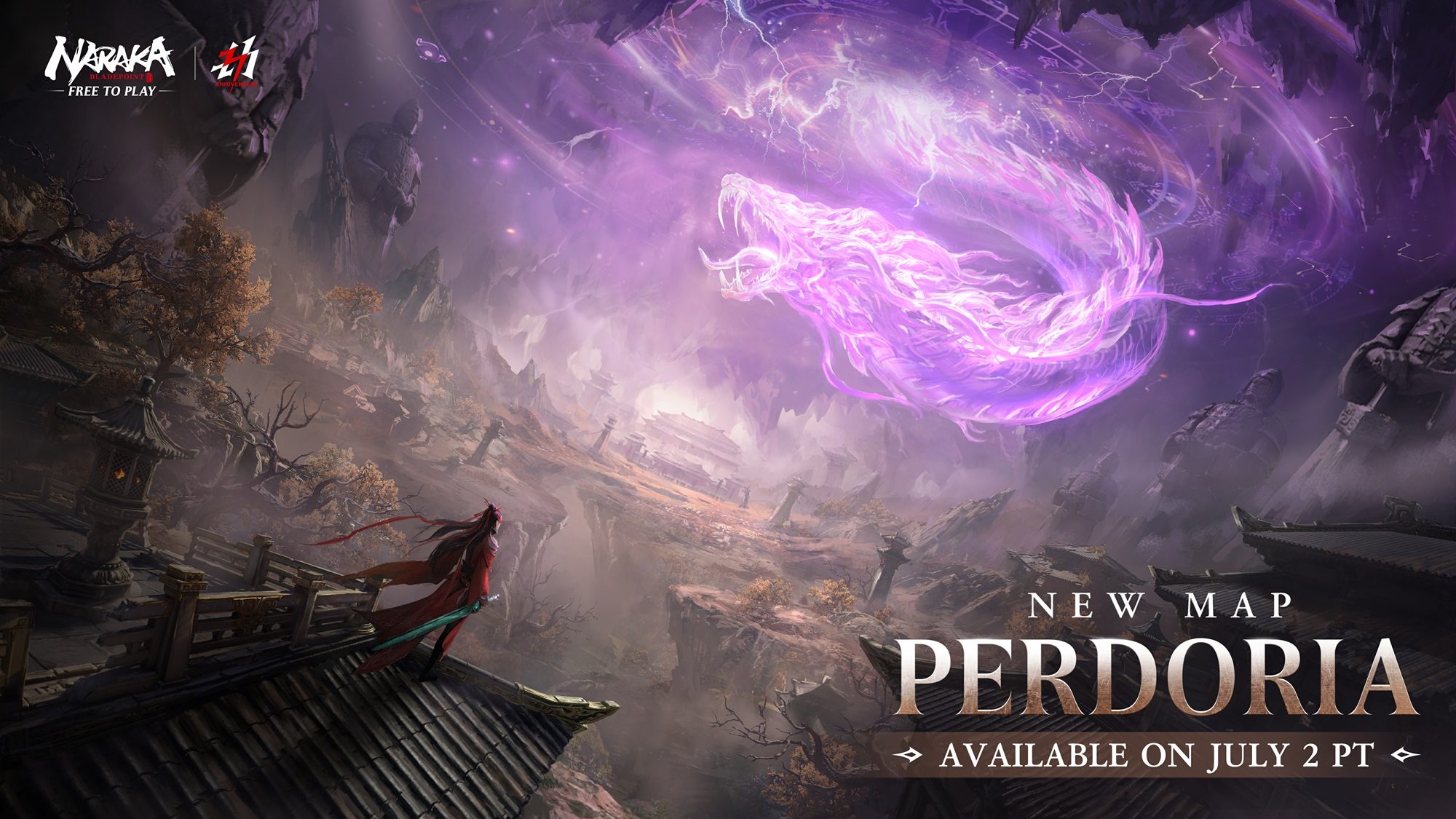 Naraka: Bladepoint Celebrates Third Anniversary With Crossovers