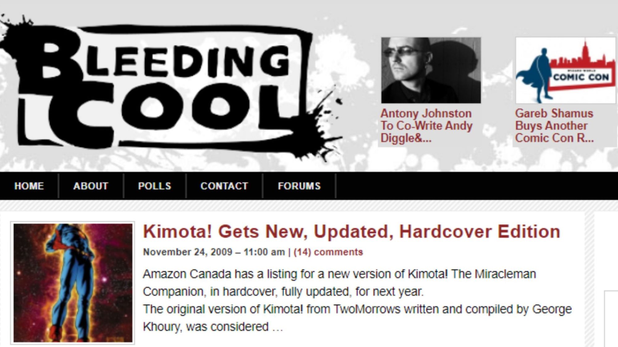 Bleeding Cool Is Fifteen Years Old This Month