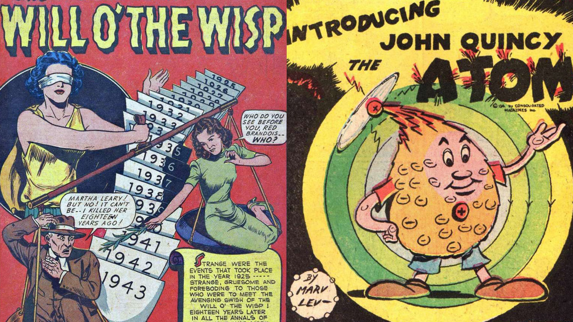 John Quincy Atom, Will O' The Wisp & More in Key Comics, at Auction