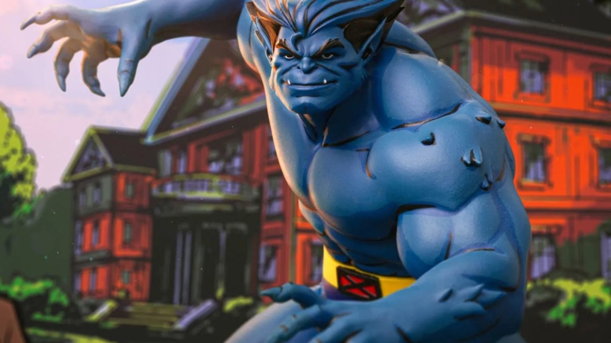 Iron Studios Debuts New X-Men 97’ 1/10 Art Scale Statue with Beast