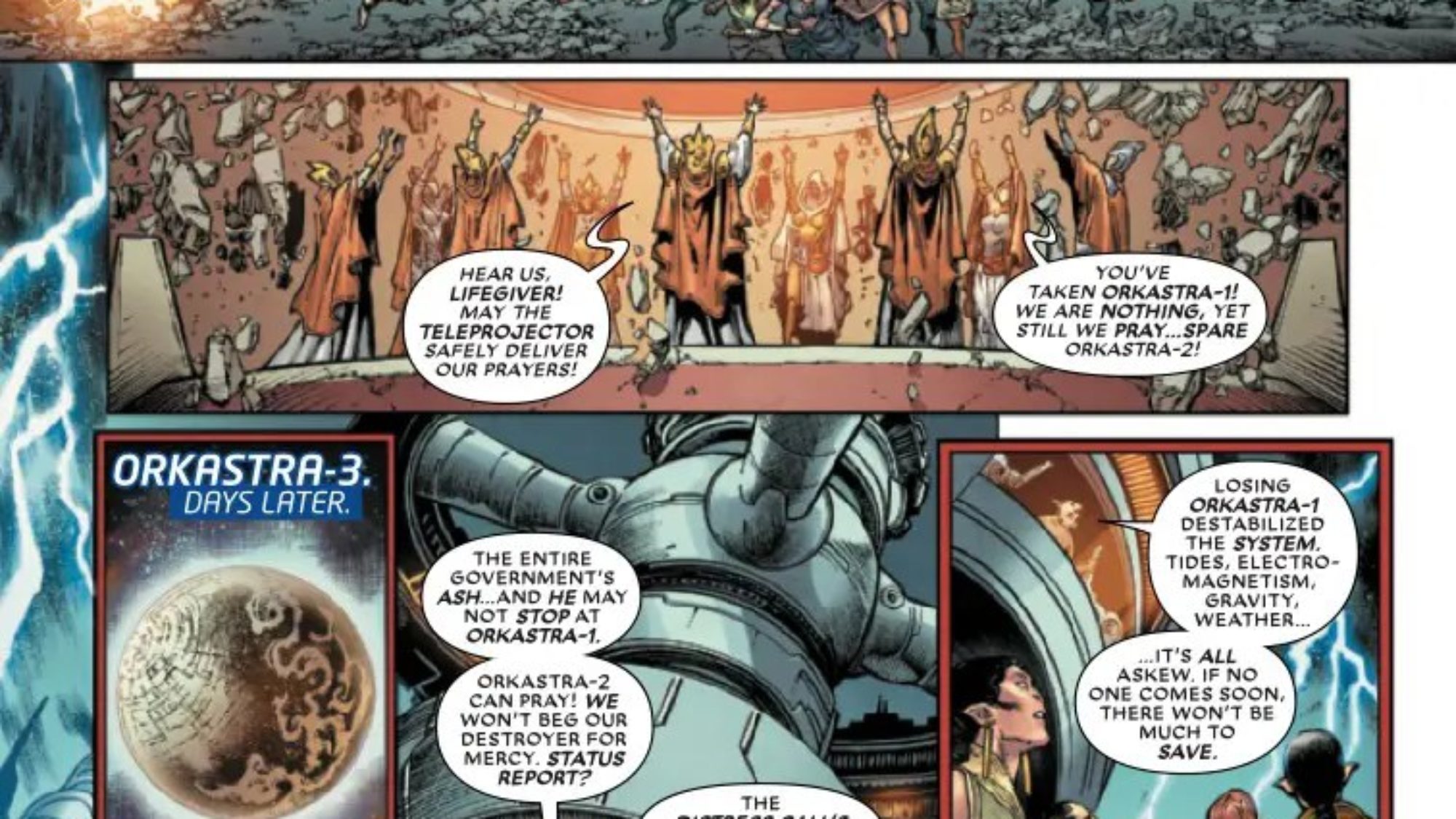 Annihilation 2099 #2 Preview: Quasar's Cosmic Temper Tantrum