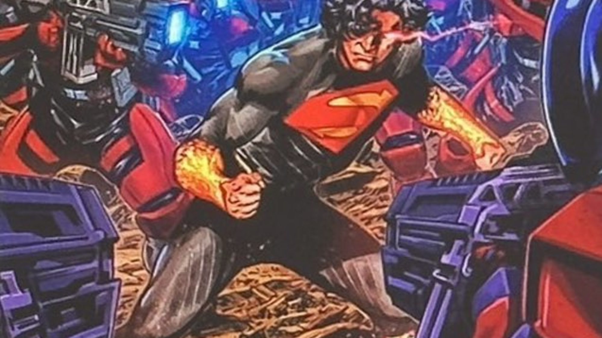 Absolute Batman, Absolute Superman and Absolute Wonder Woman at SDCC