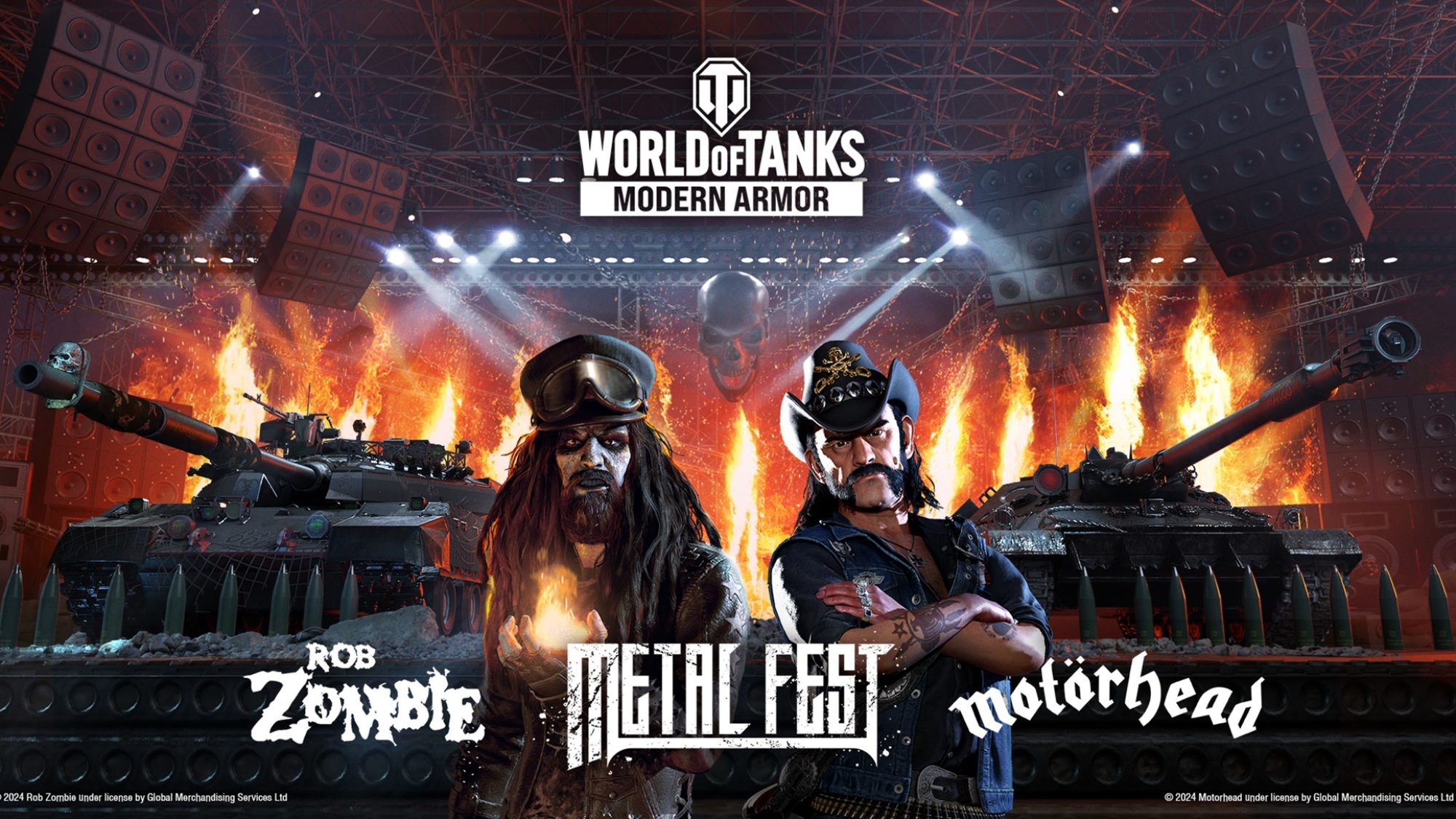 World of Tanks Modern Armor Launches Metal Fest 2024