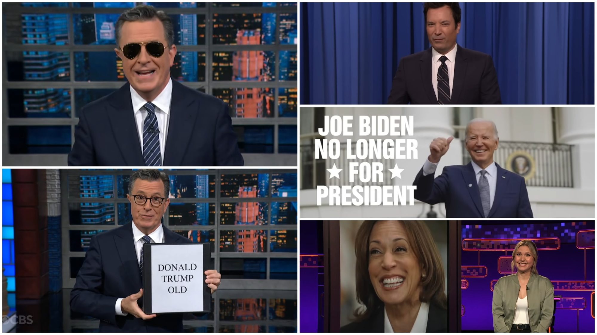 Colbert, Fallon & More: Late-Night Tackles Biden/Harris Moves & More