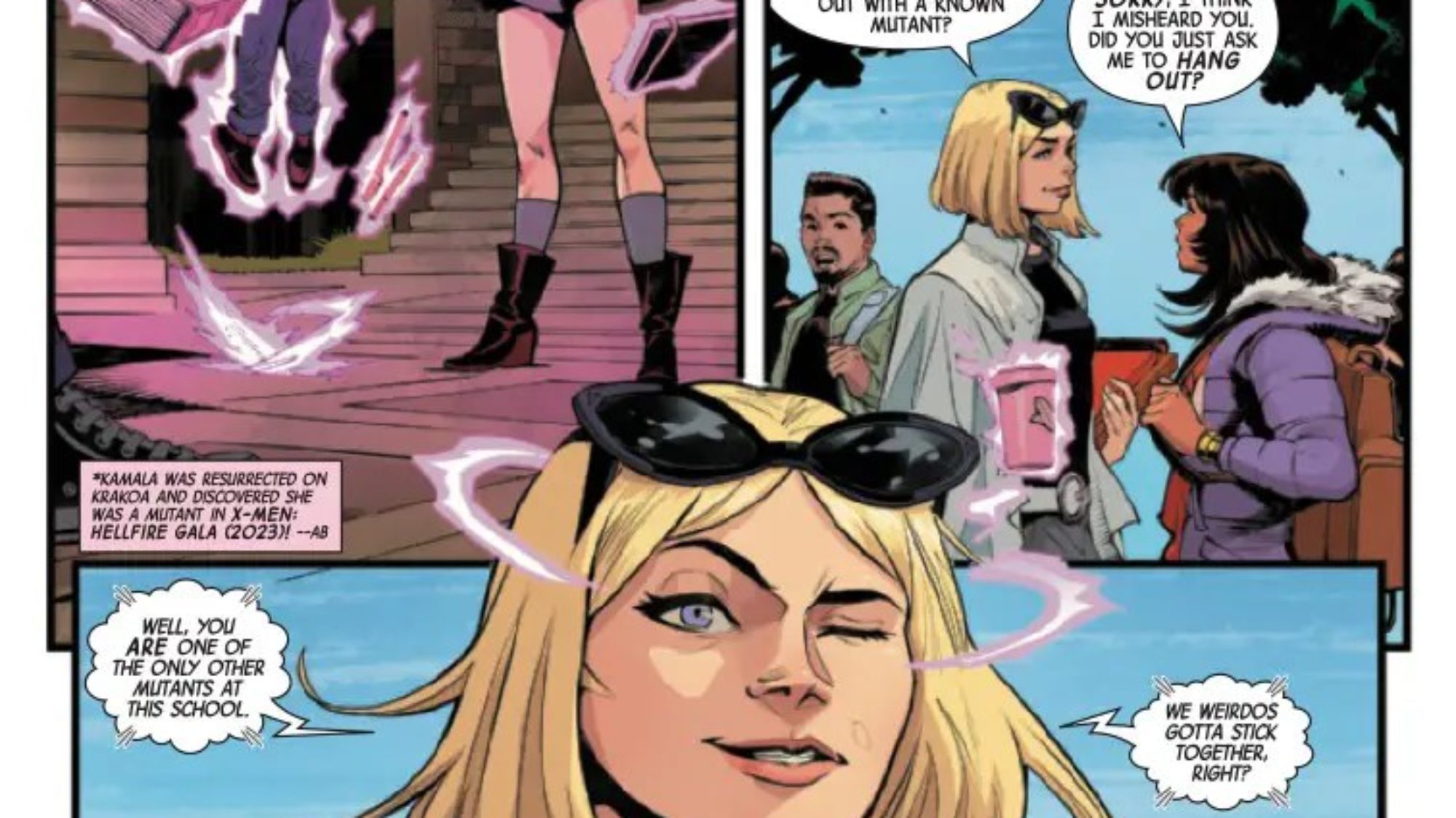 NYX #1 Preview: Neon Nights and Mutant Rights