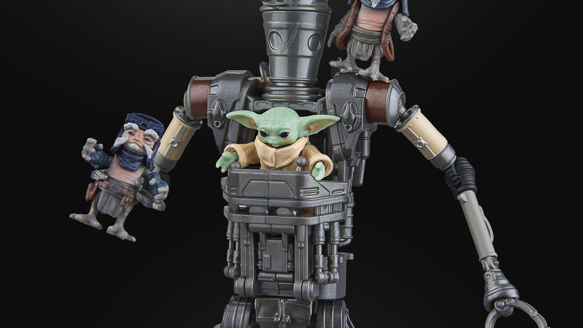 Star Wars: The Mandalorian Deluxe IG-12 and Grogu Figure Revealed