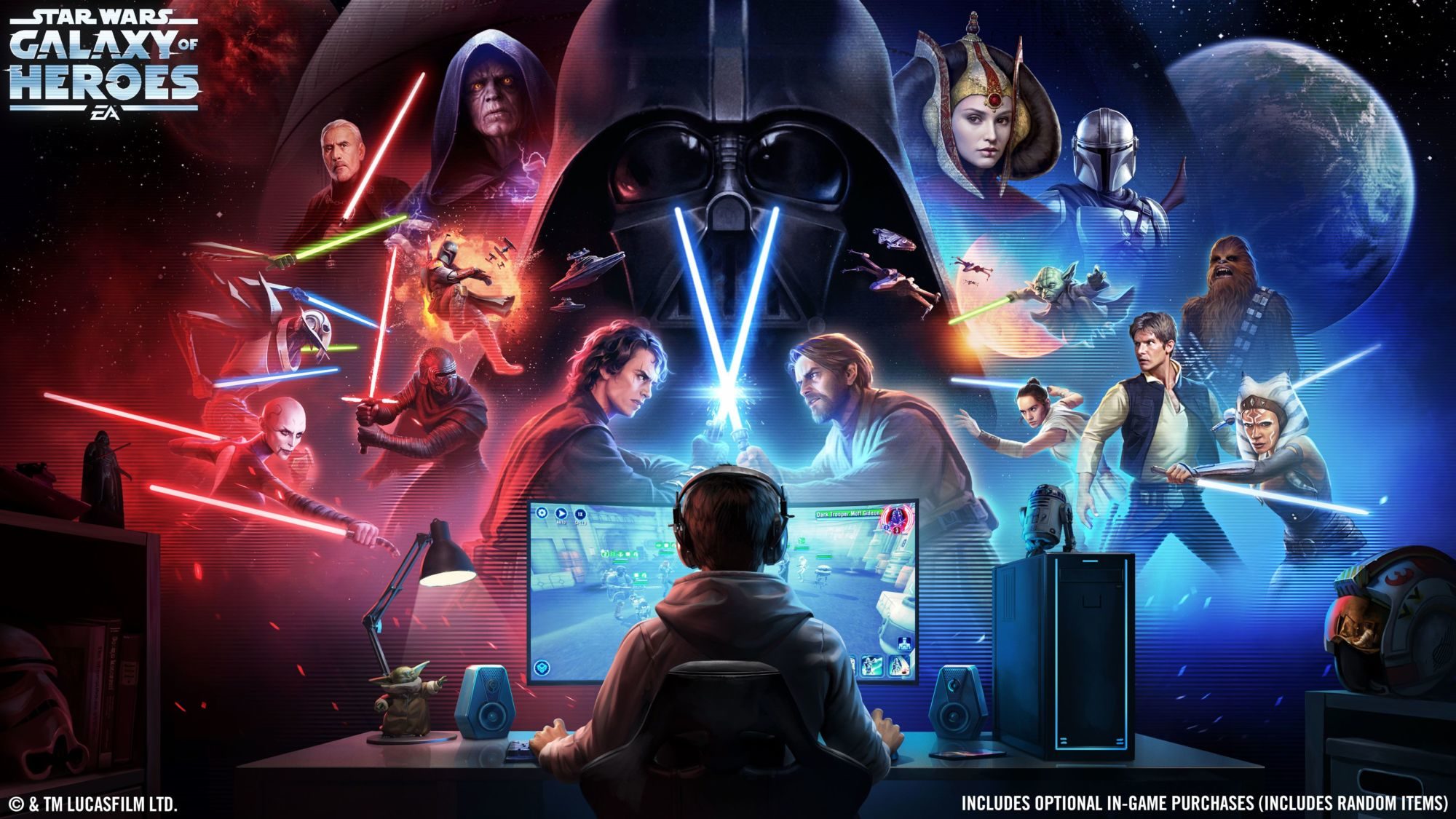 Star Wars: Galaxy Of Heroes Launches Onto PC In Early Access