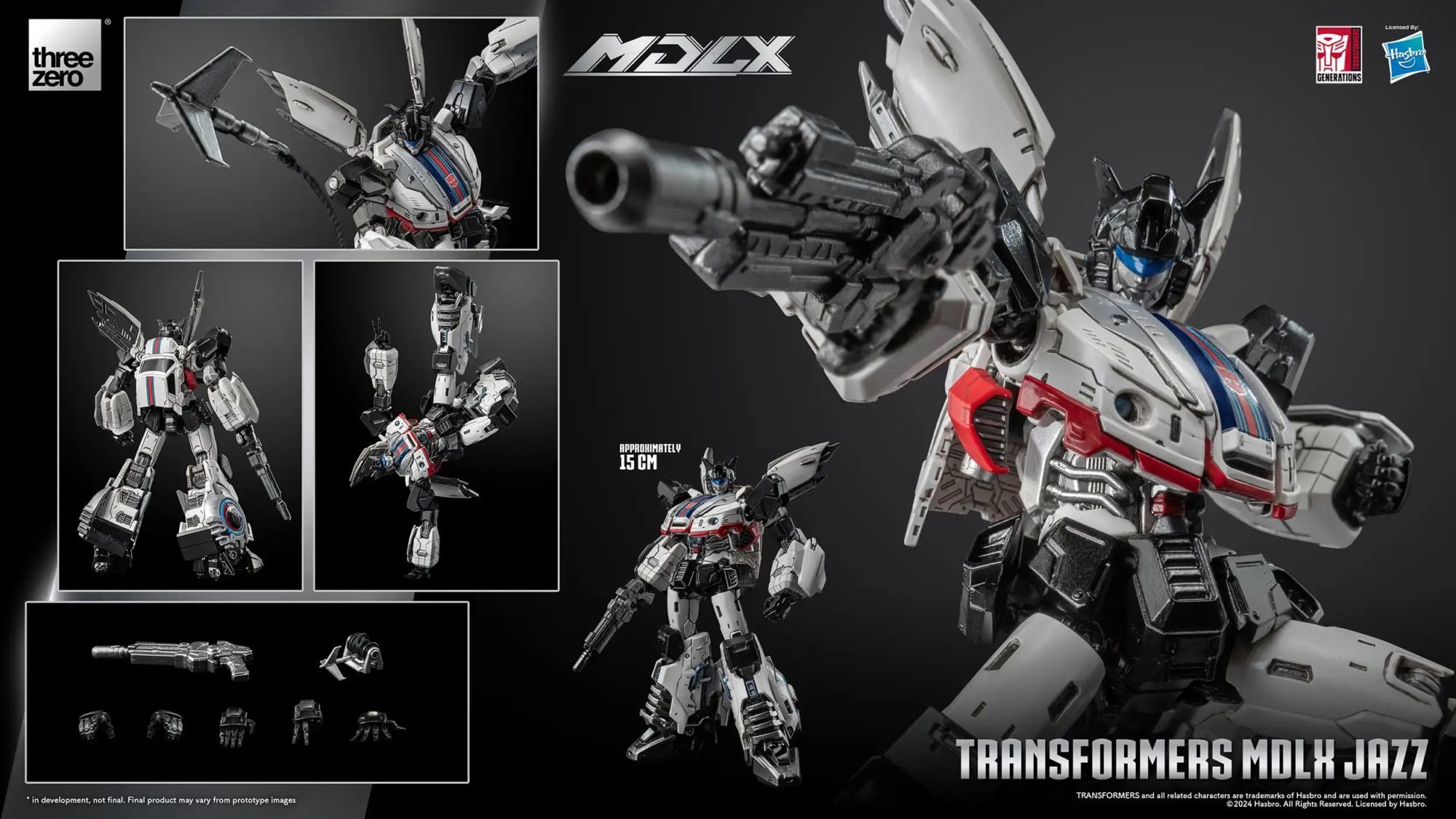 Threezero Rolls Outs with New Transformers MDLX Jazz Figure