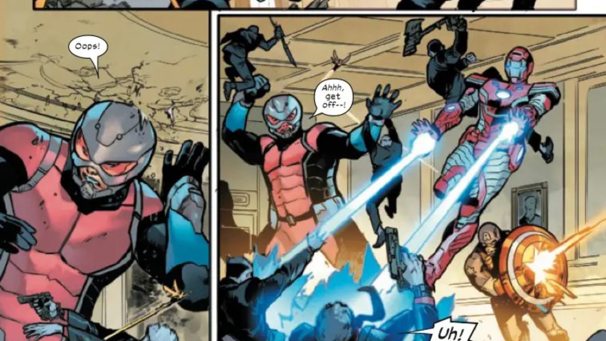 Ultimates #2 Preview: Cap Goes to Washington