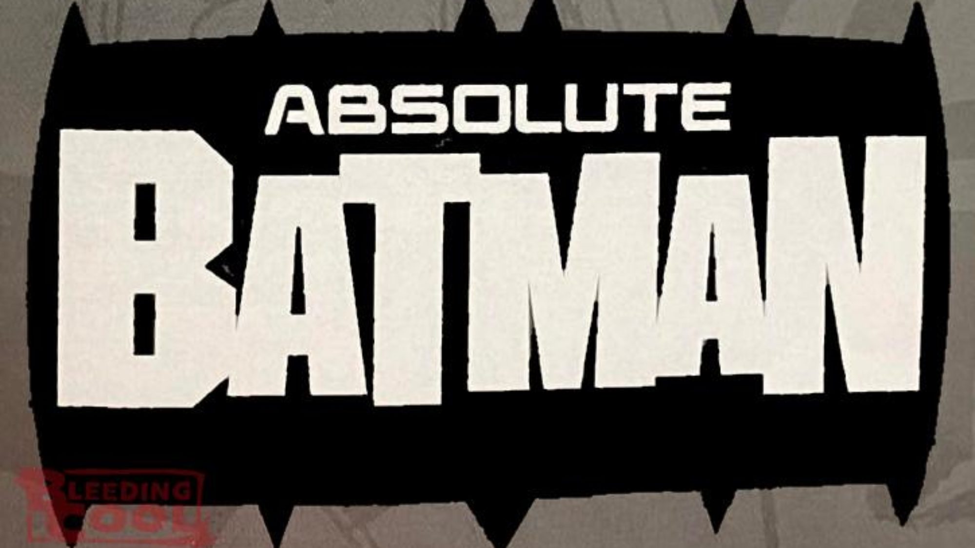 Batman Logo Font
