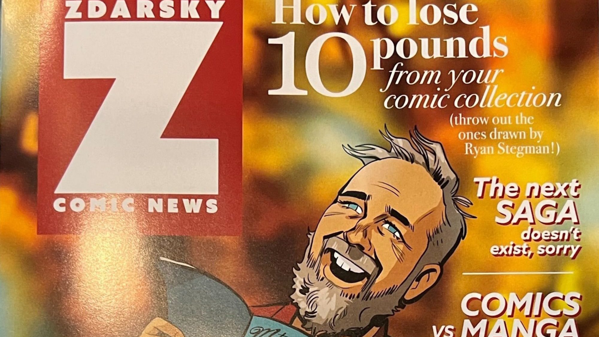 Chip Zdarsky's Surprise Comics News Magazine in Shops Tomorrow