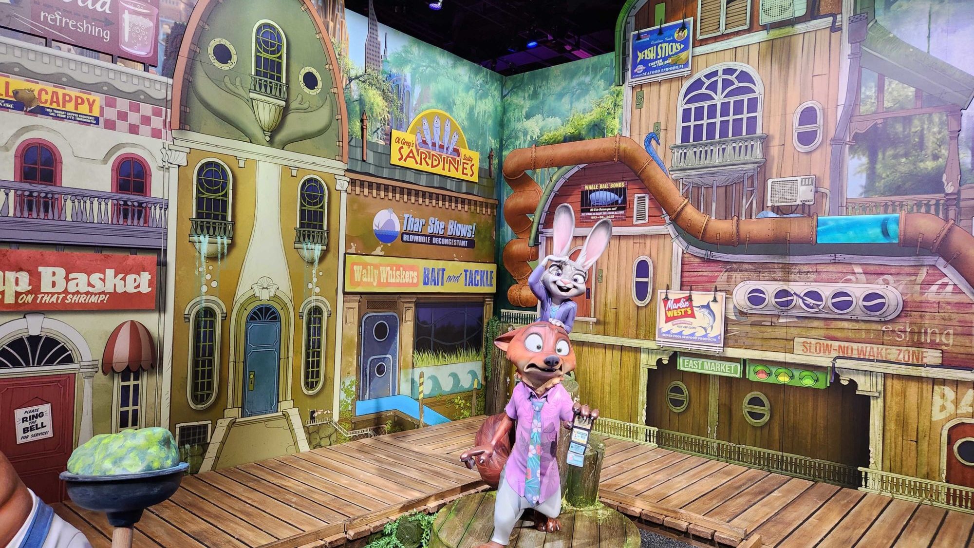 D23: First Looks At Zootopia 2, Moana 2, Pixar Display