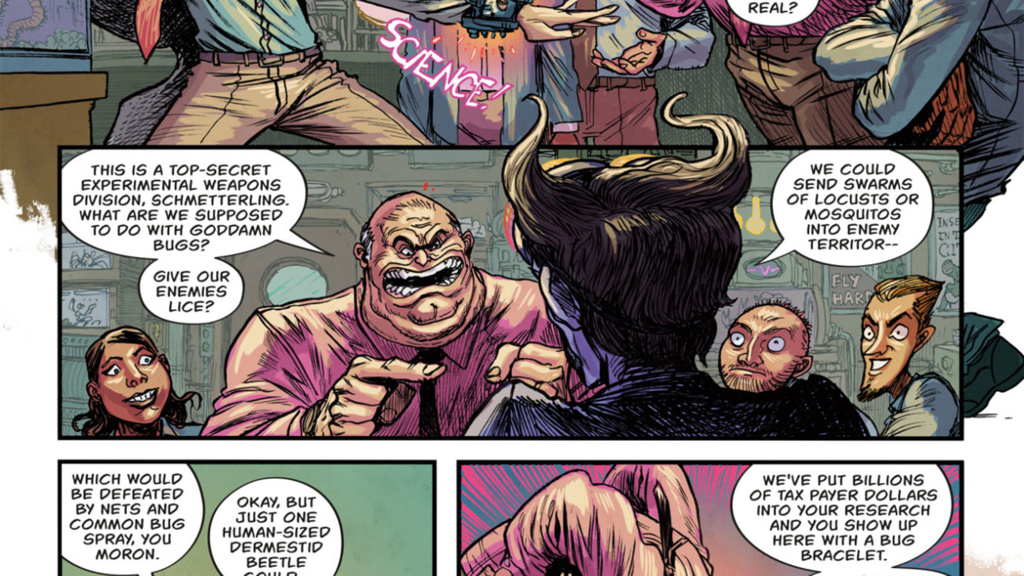 From The World Of Minor Threats: Barfly #2 Preview: Henchmen Gone Wild
