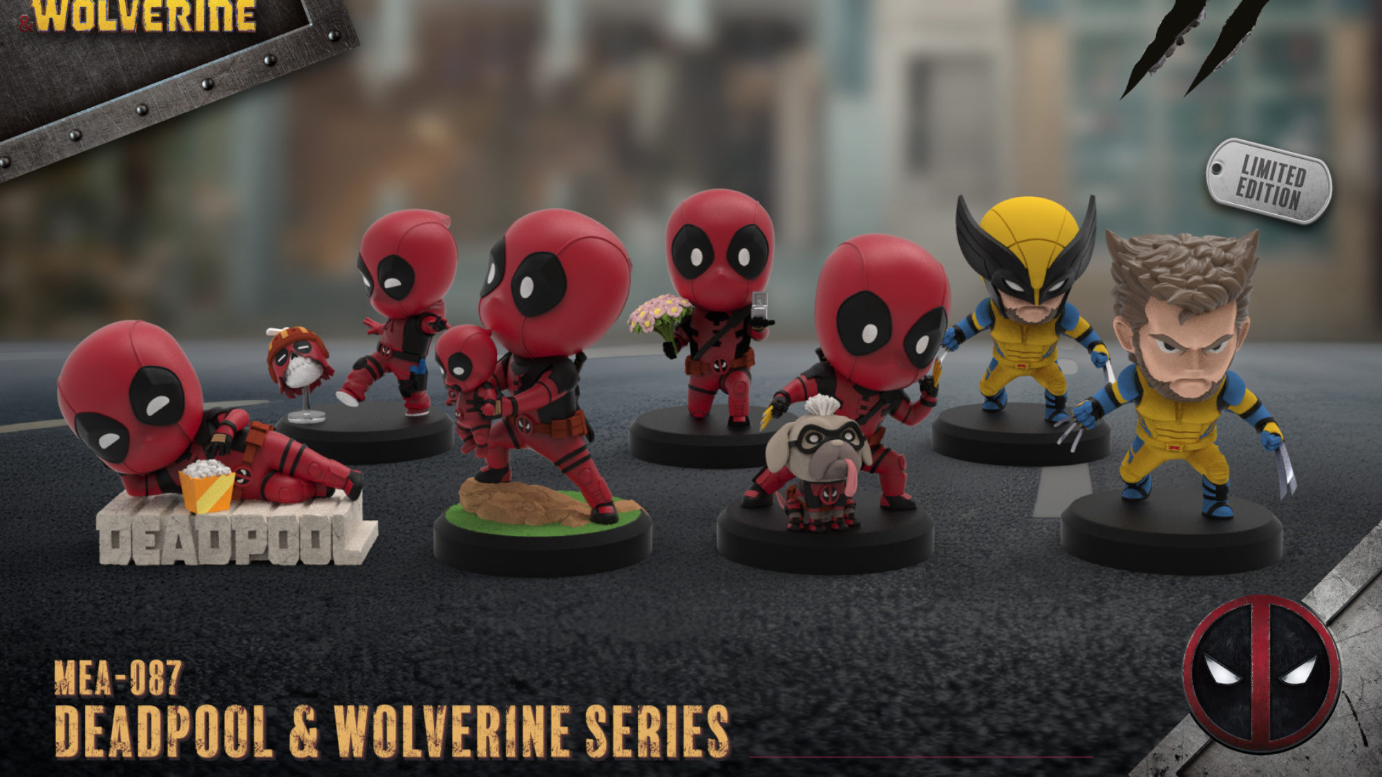 Beast Kingdom Debuts New Marvel Deadpool & Wolverine Minis Series Beast Kingdom Debuts New Marvel Deadpool & Wolverine Minis Series