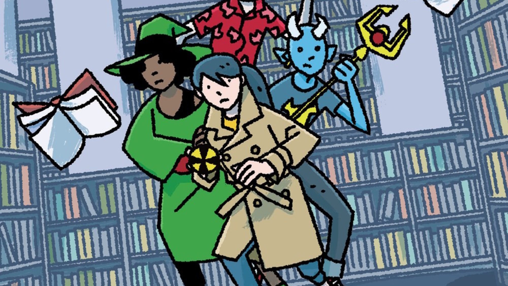Matthew Dow Smith's DC Misfits of Magic Middle-Grade Graphic Novel