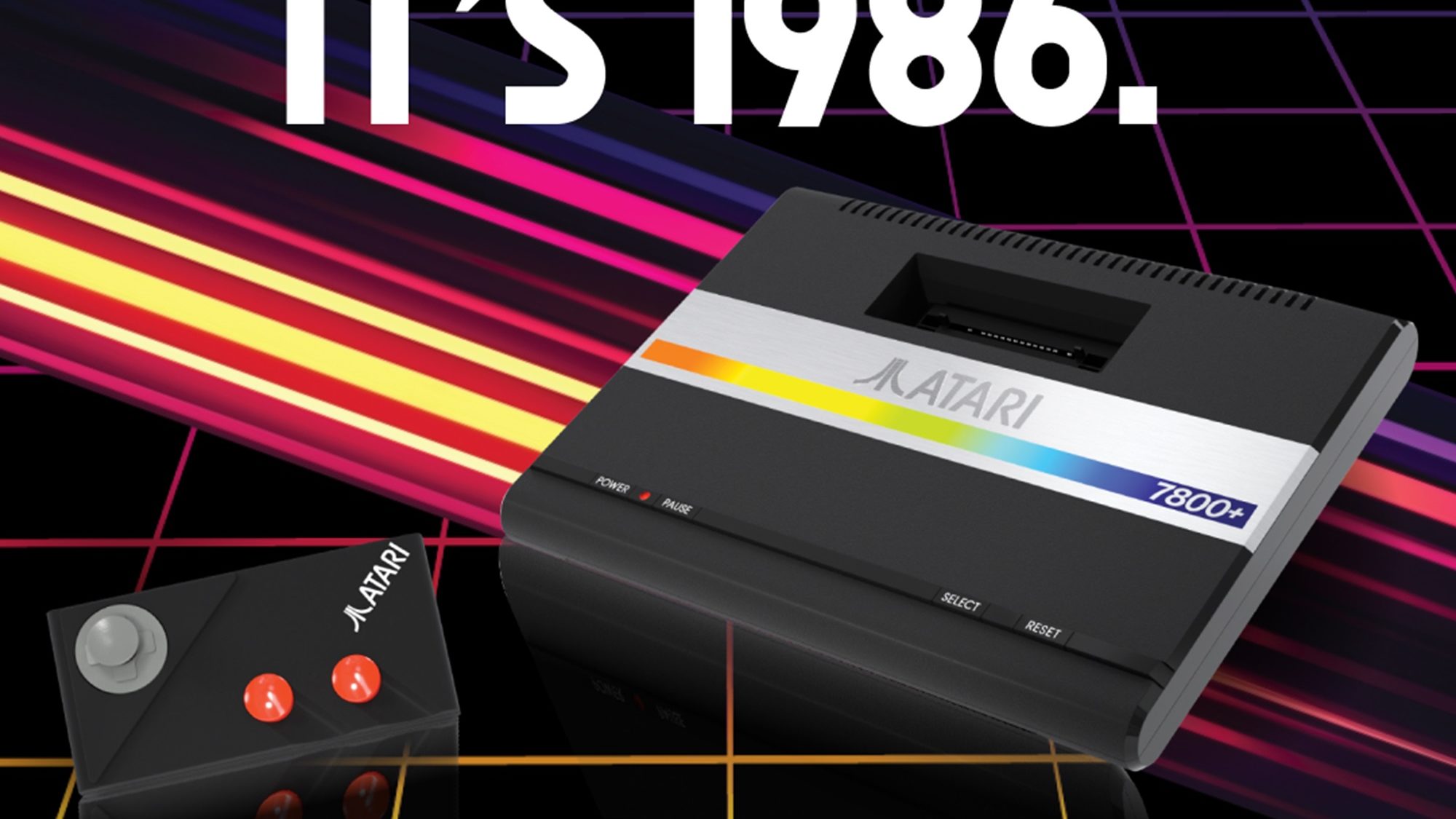 Atari Announces Atari 7800+ Arriving Later This Winter