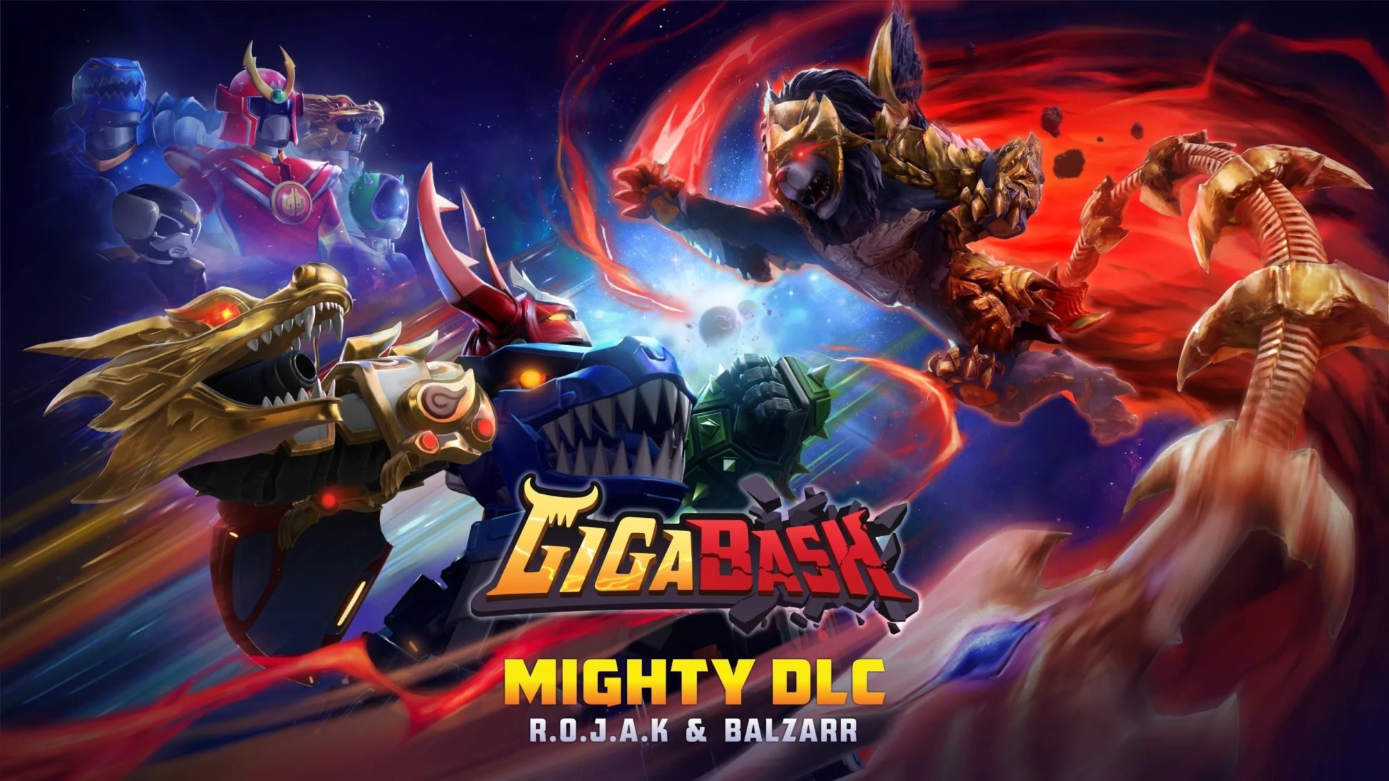 GigaBash - Mighty DLC: R.O.J.A.K & Balzarr Arrives In Early September