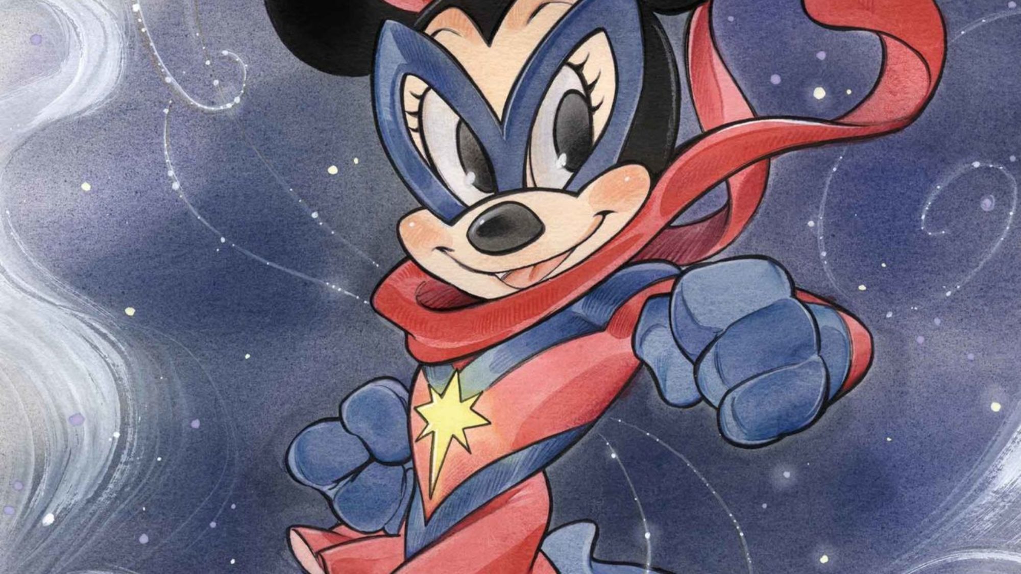 Marvel Asks...What If Minnie Mouse Was Captain Marvel?