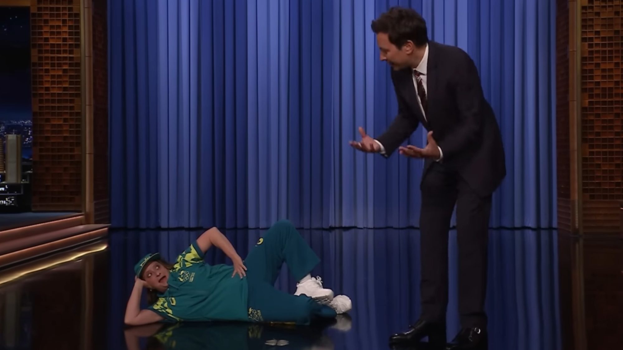 Jimmy Fallon Brings Australian Breakdancer "Raygun" to Late-Night