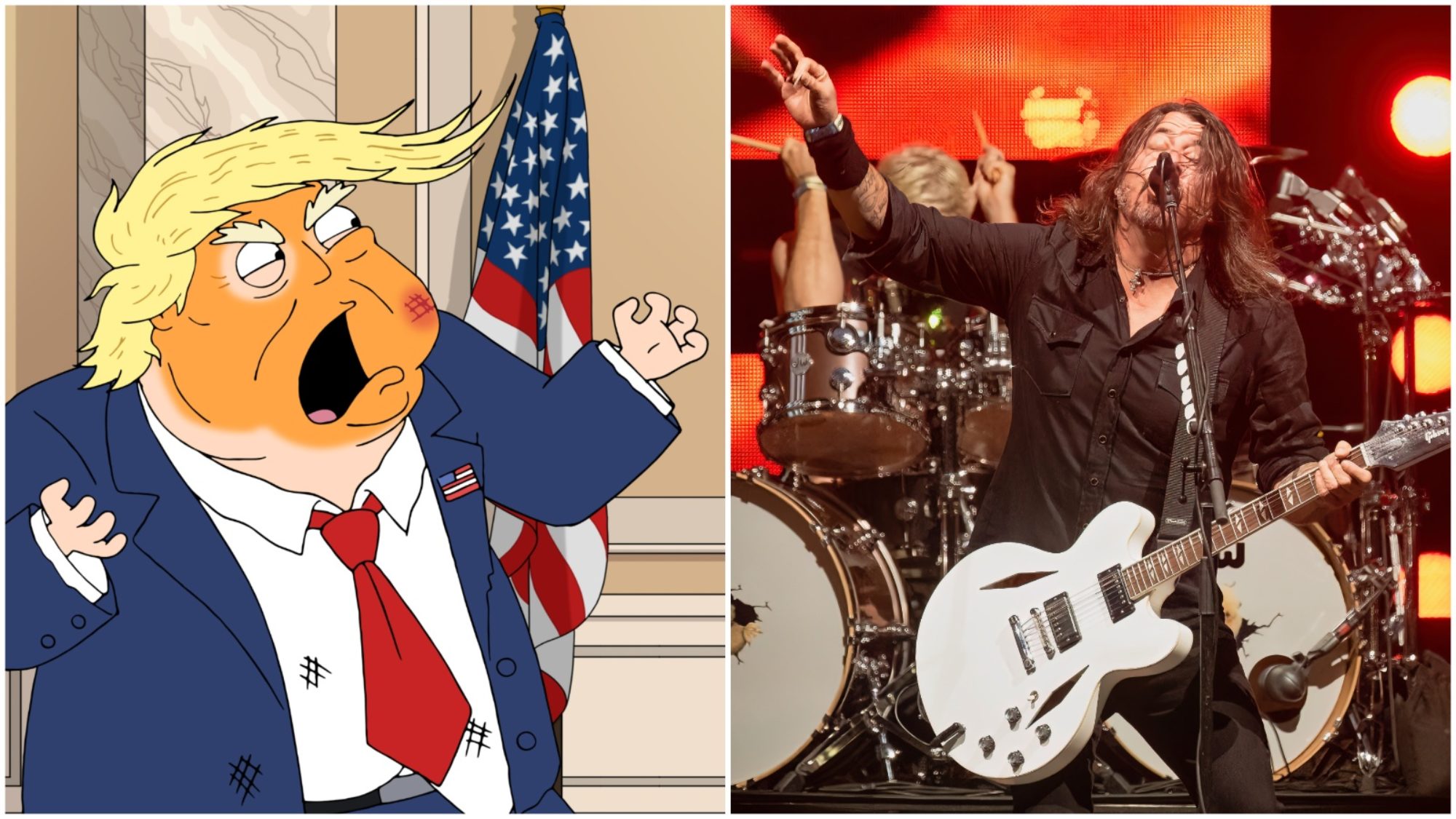 The Rolling Stones Could Be Key to Foo Fighters/Donald Trump Confusion