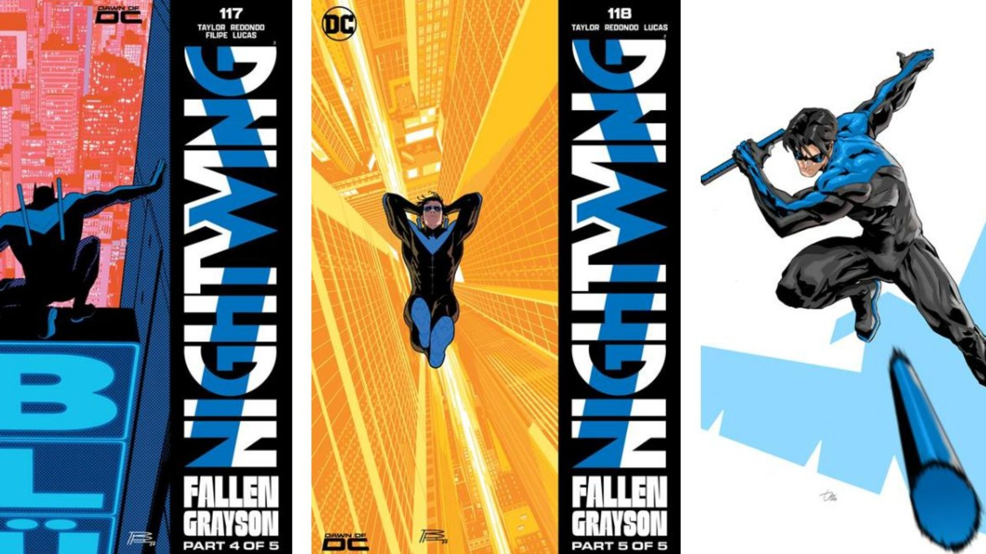 Tom Taylor And Bruno Redondo's Nightwing #118 Finale Delayed A Month