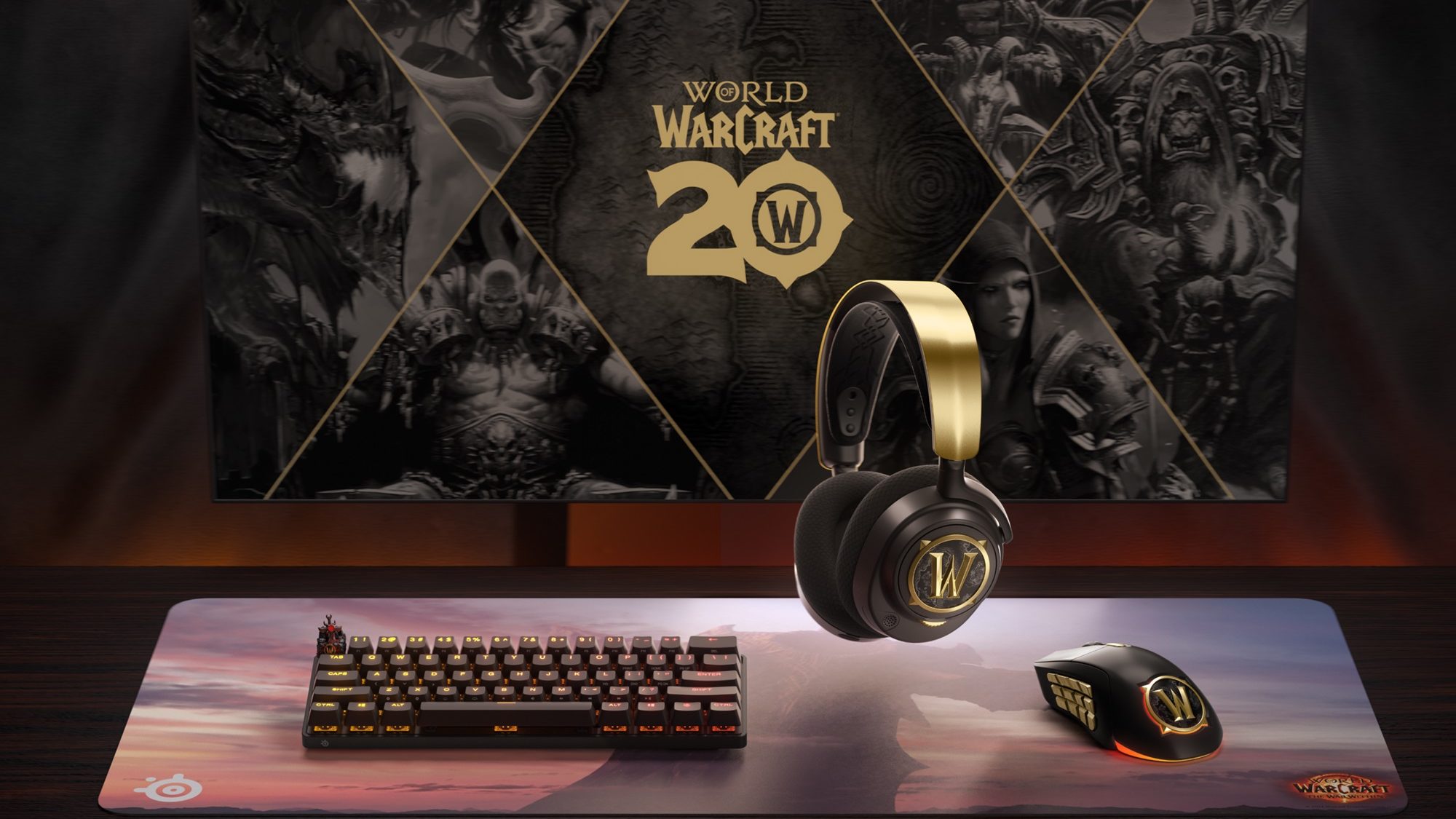 SteelSeries Reveals Limited-Edition World of Warcraft Collection