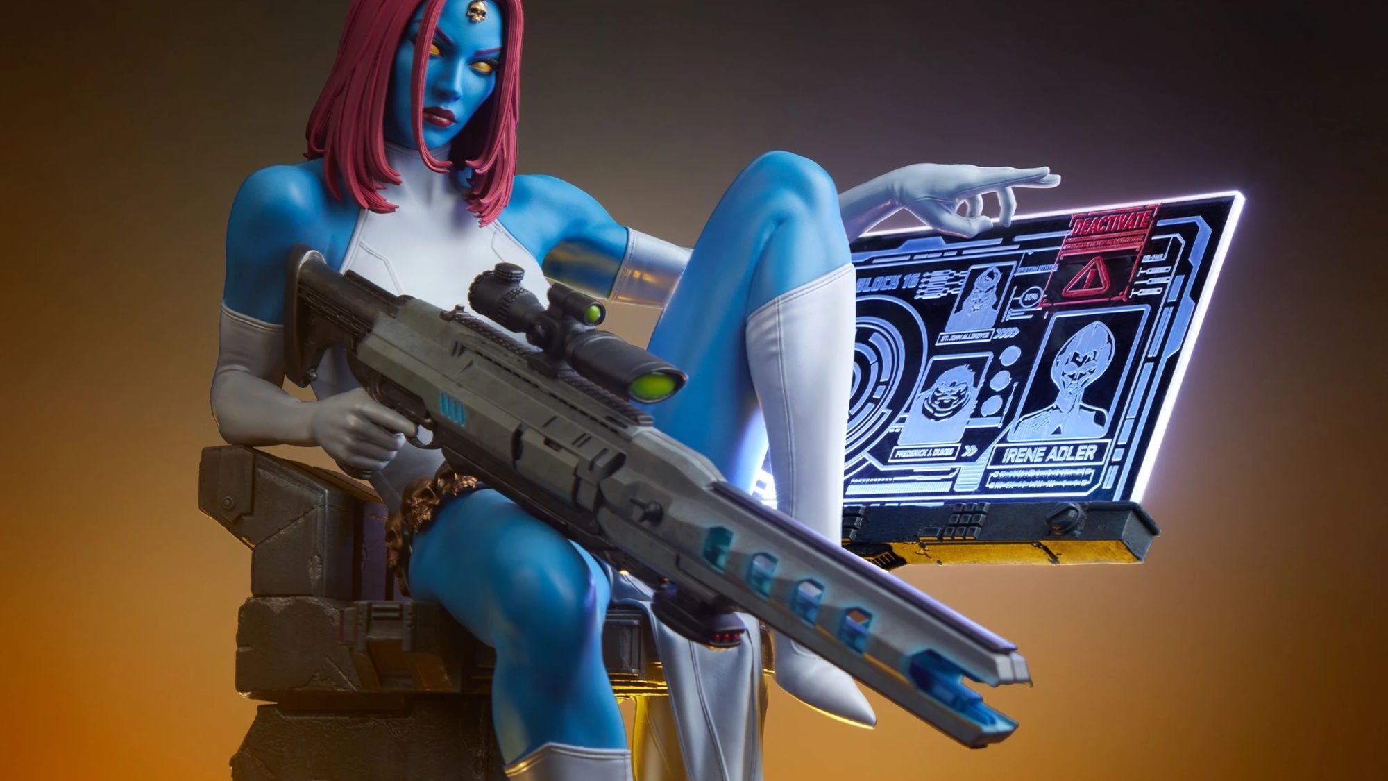 Sideshow Unveils New X-Men Mystique: Freedom and Destiny Statue