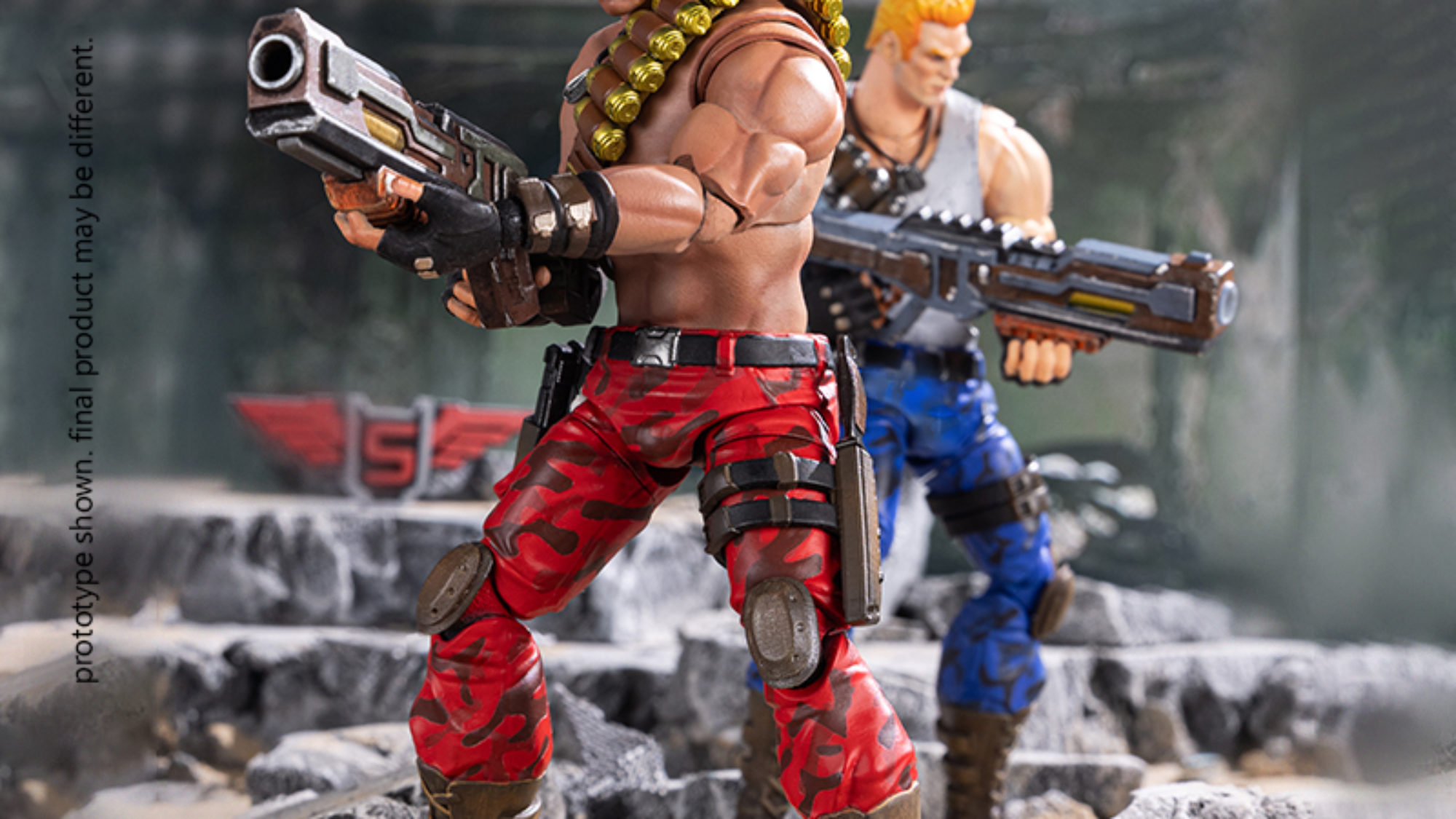 Hiya Toys Debuts Contra: Operation Galuga Bill and Lance 1/12 Figures