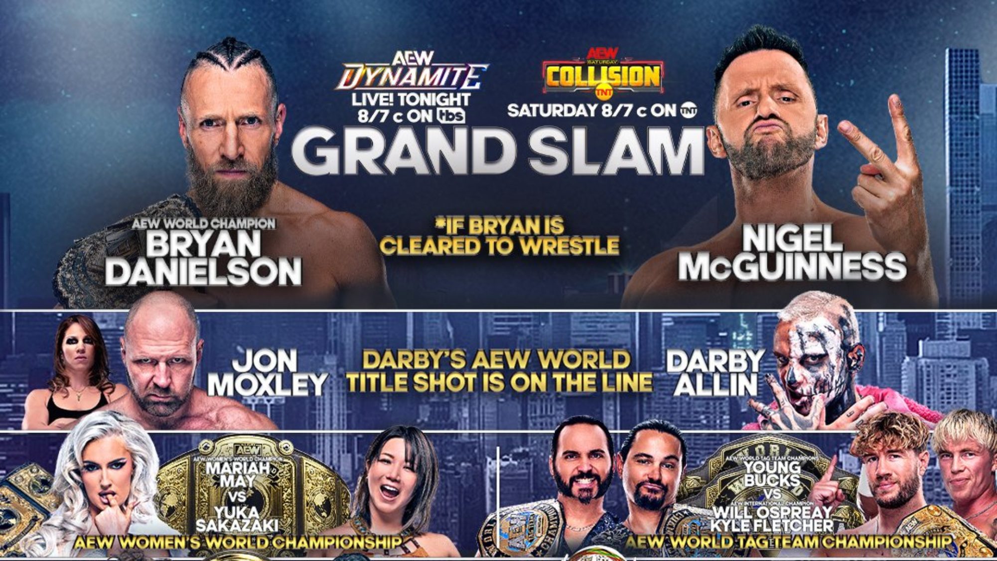 AEW Dynamite: Grand Slam Preview - Will Tony Khan Strike Out?