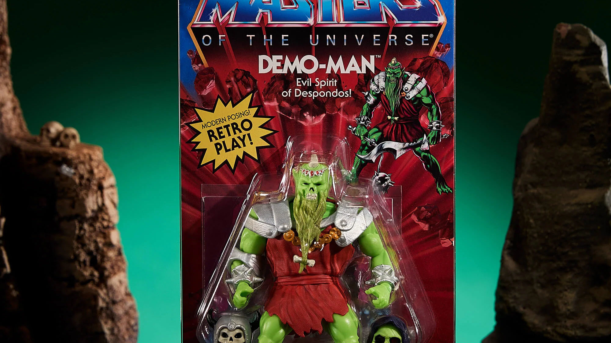 Mattel Reveals Limited Edition Masters of the Universe Demo-Man