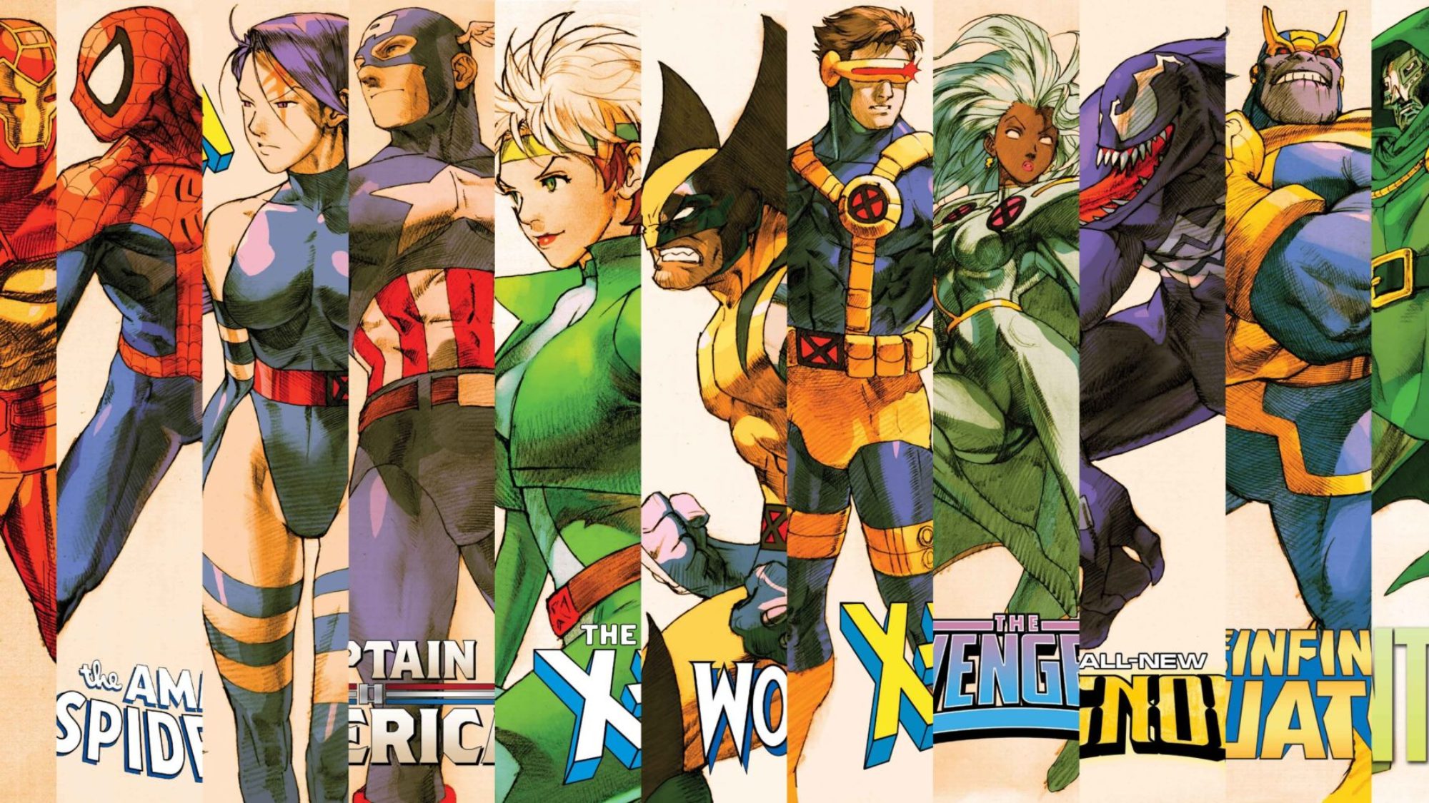 Officially Announced - Marvel Vs Capcom Variant Covers By Bengus