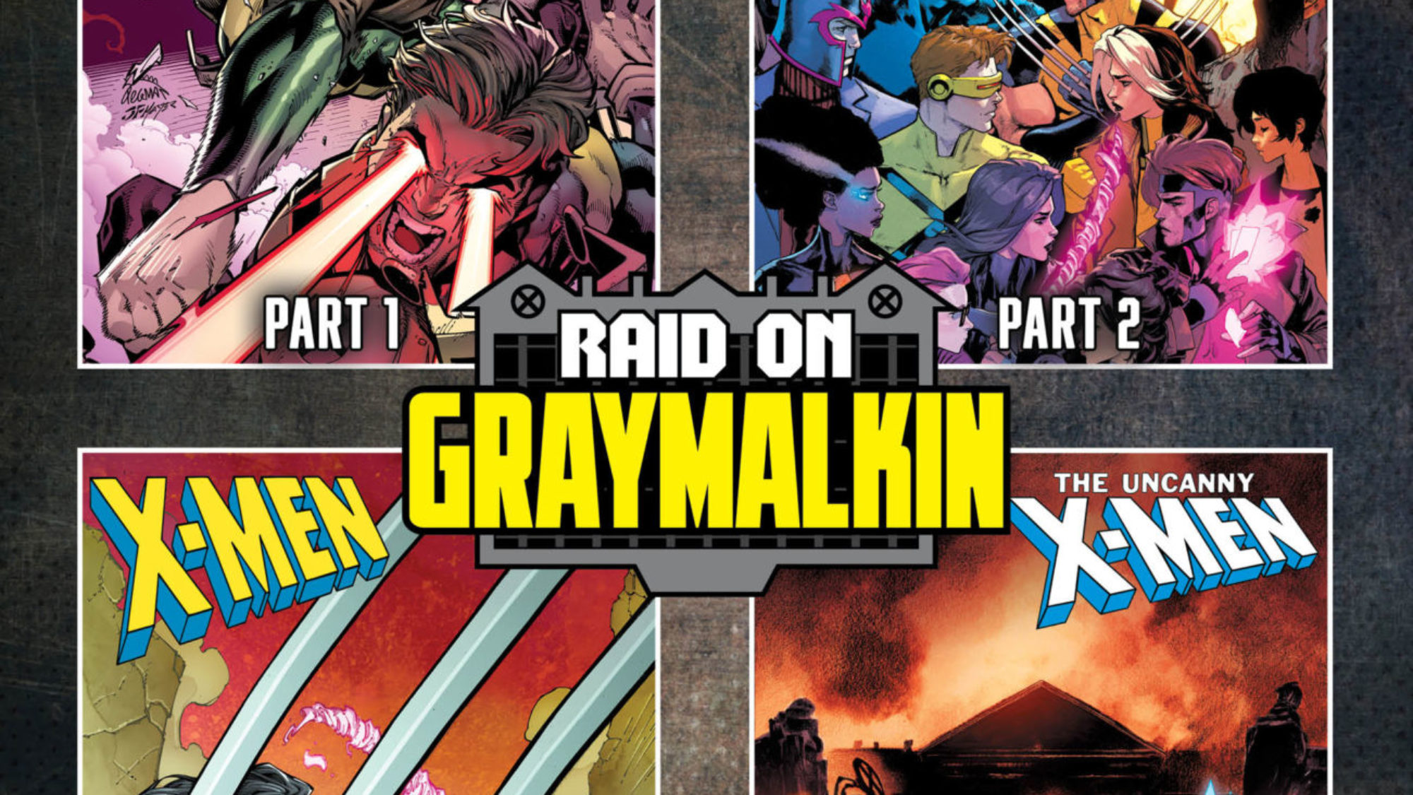Marvel Announces X-Men Crossover Raid On Graymalkin