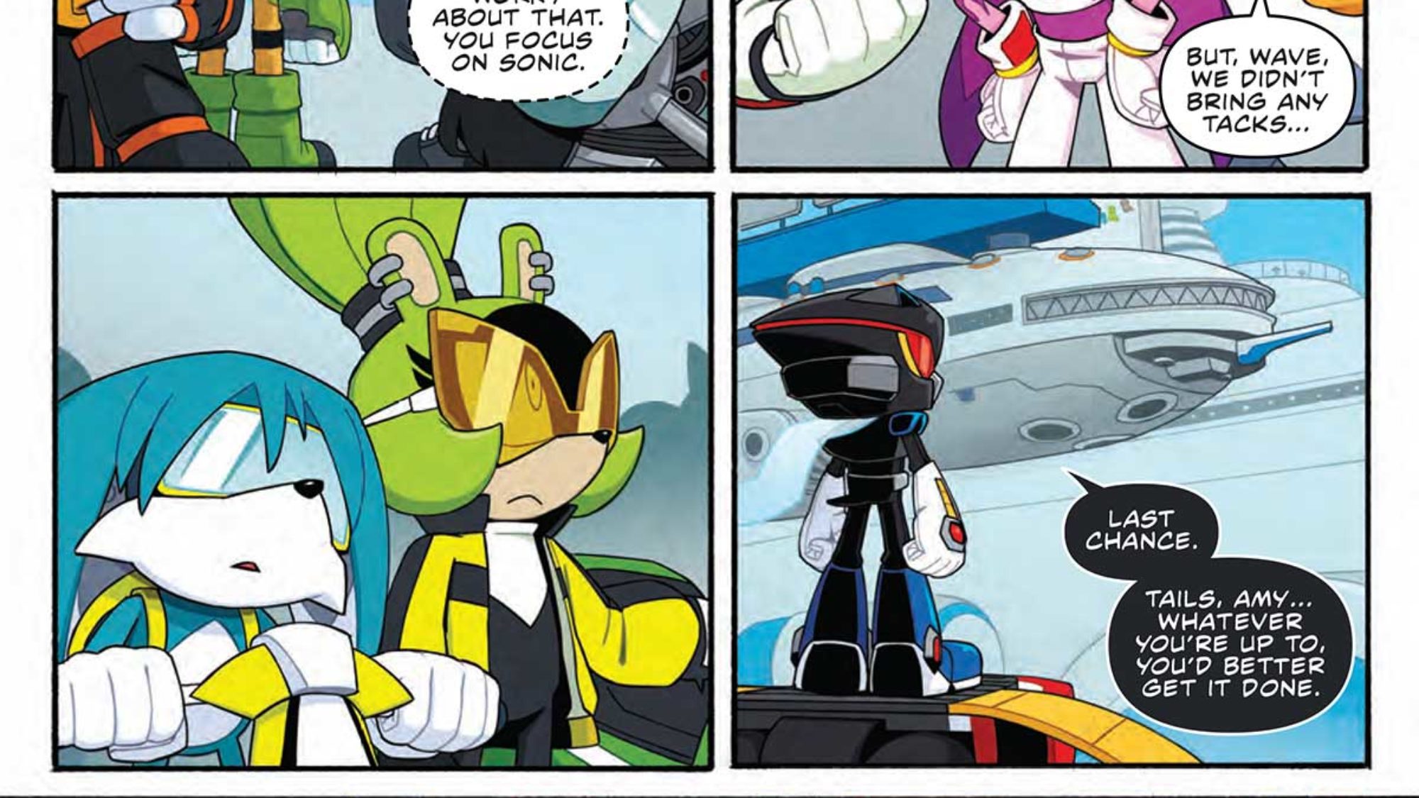 Sonic the Hedgehog #73 Preview: Phantom Rider Crashes the Party