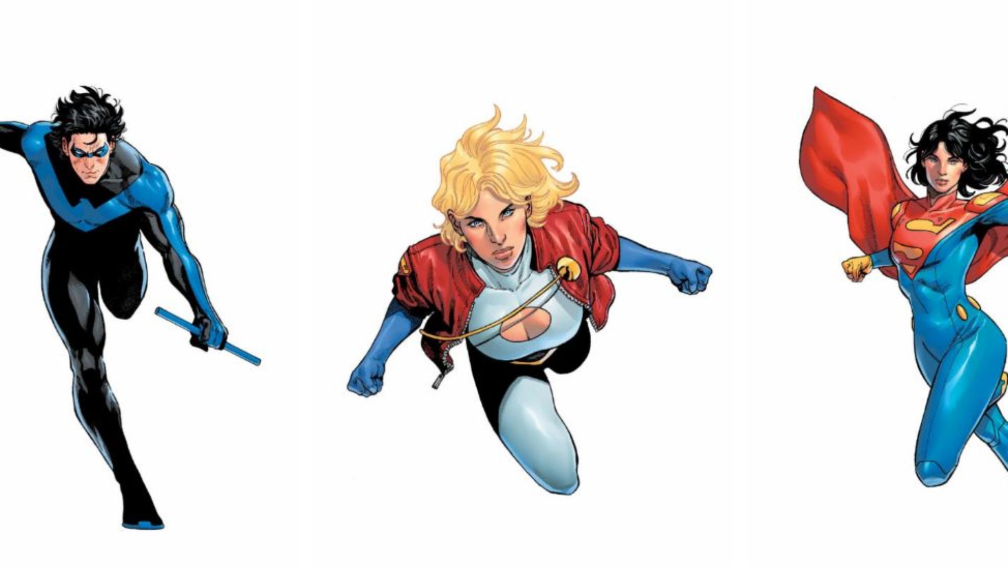 Daniel Sampere's Foil Variant Covers For DC All-In in October 2024