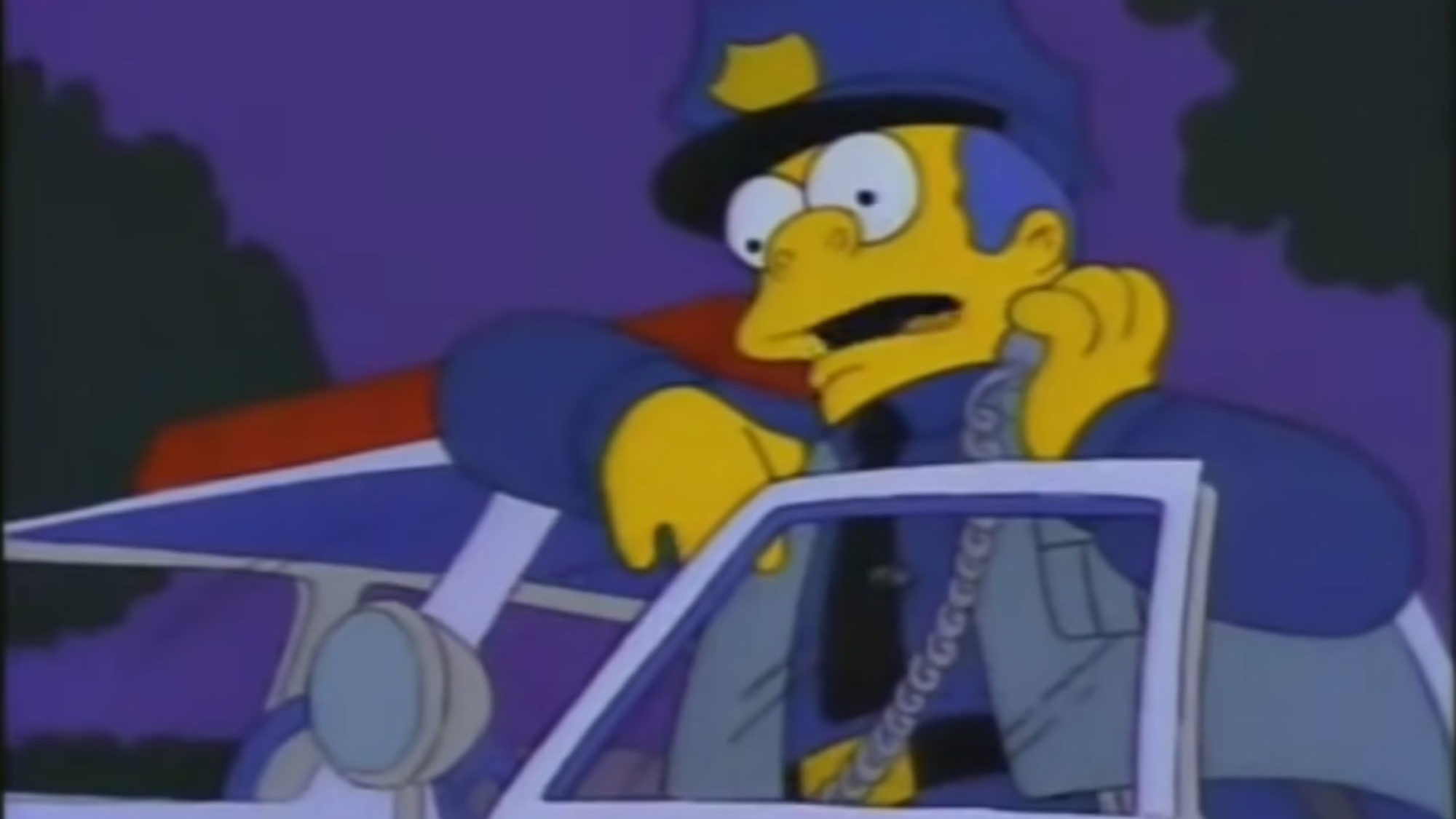 The Simpsons: Azaria's Chief Wiggum Reacts to Springfield/Cat Nonsense