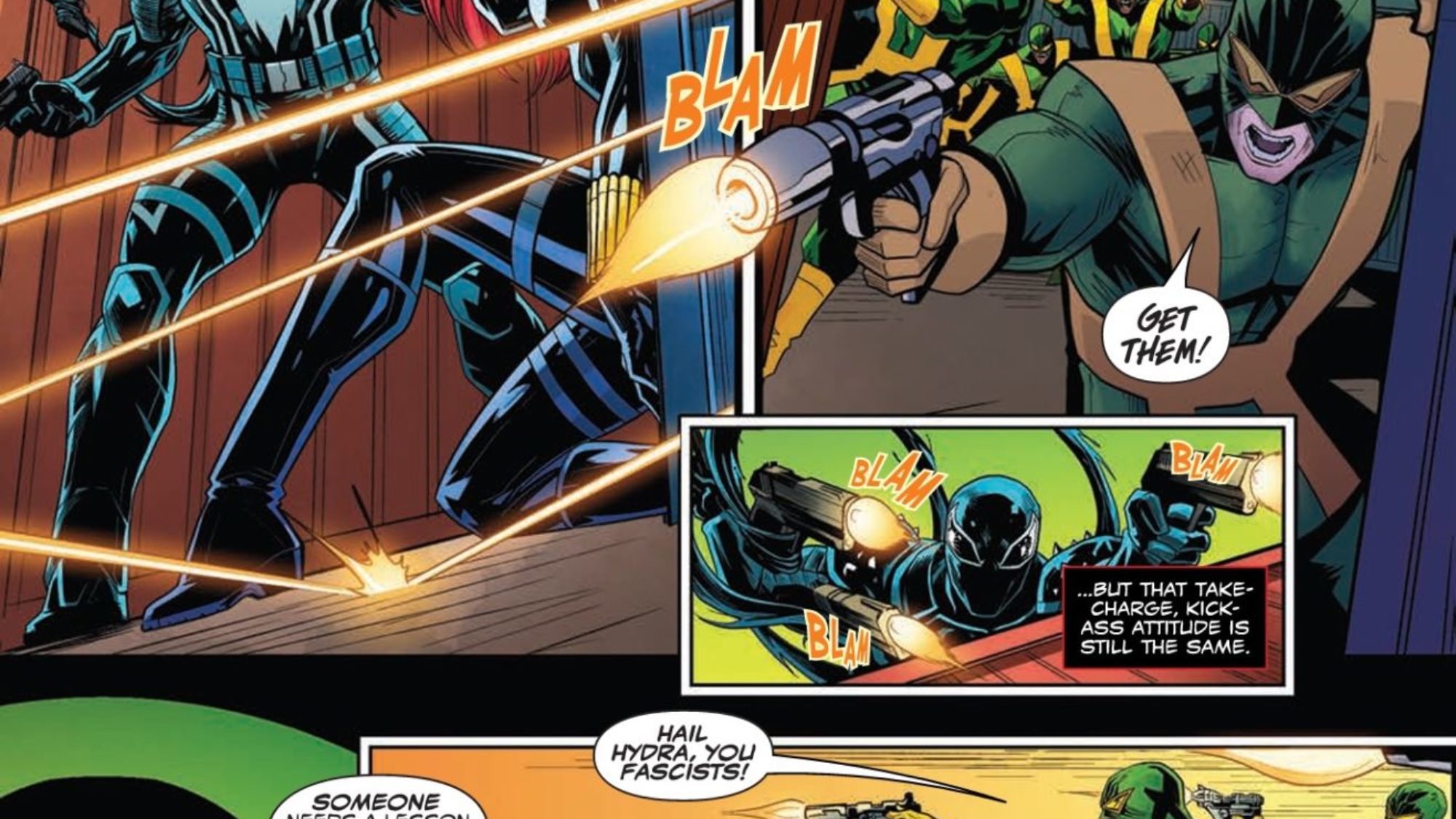 Venom War: Venomous #2 Preview: Black Widow's New Symbiote Squad