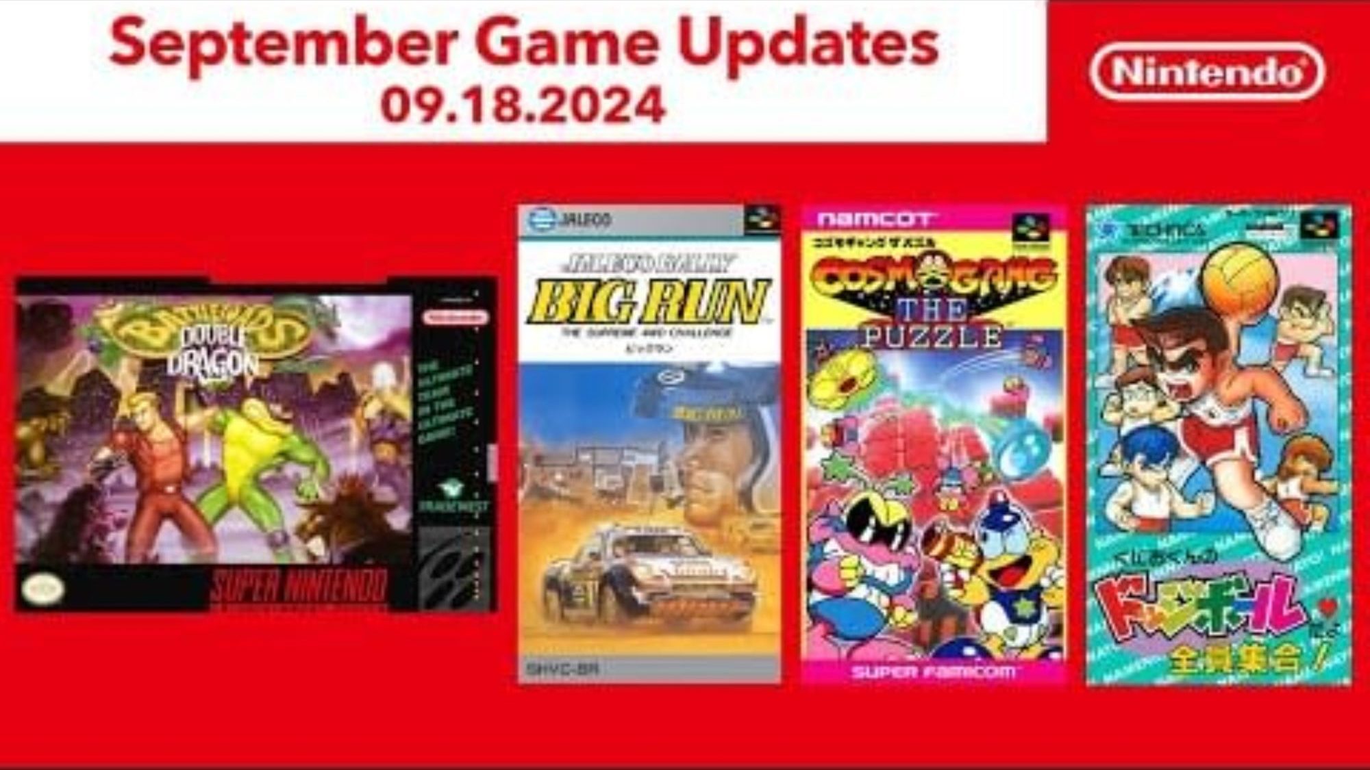 Four Classic NES/SNES Titles in The Daily LITG, 19th of September 2024