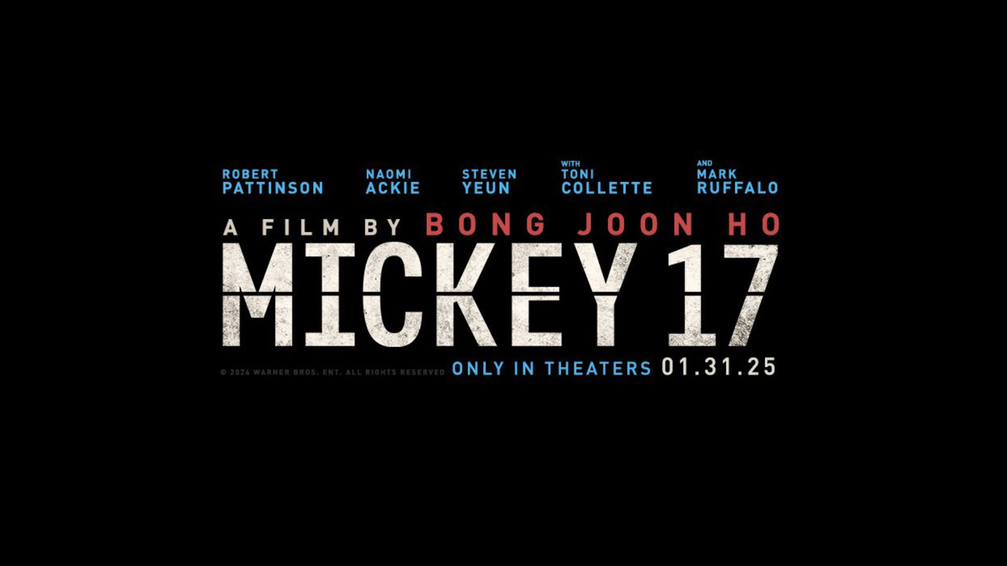 The First Poster For Bong Joon Ho's Mickey 17 Has Been Released